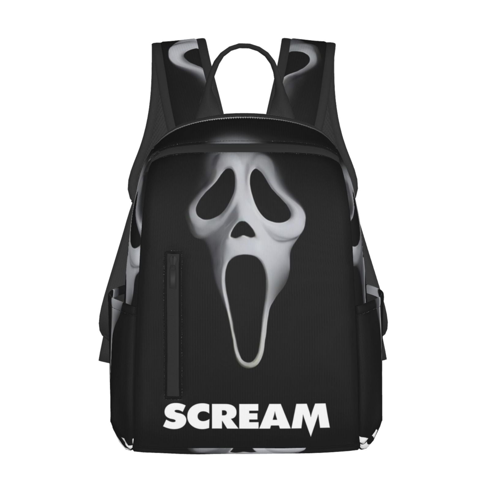 Scream Ghostface Backpack Lightweight Shoulders Daypack School Bag ...