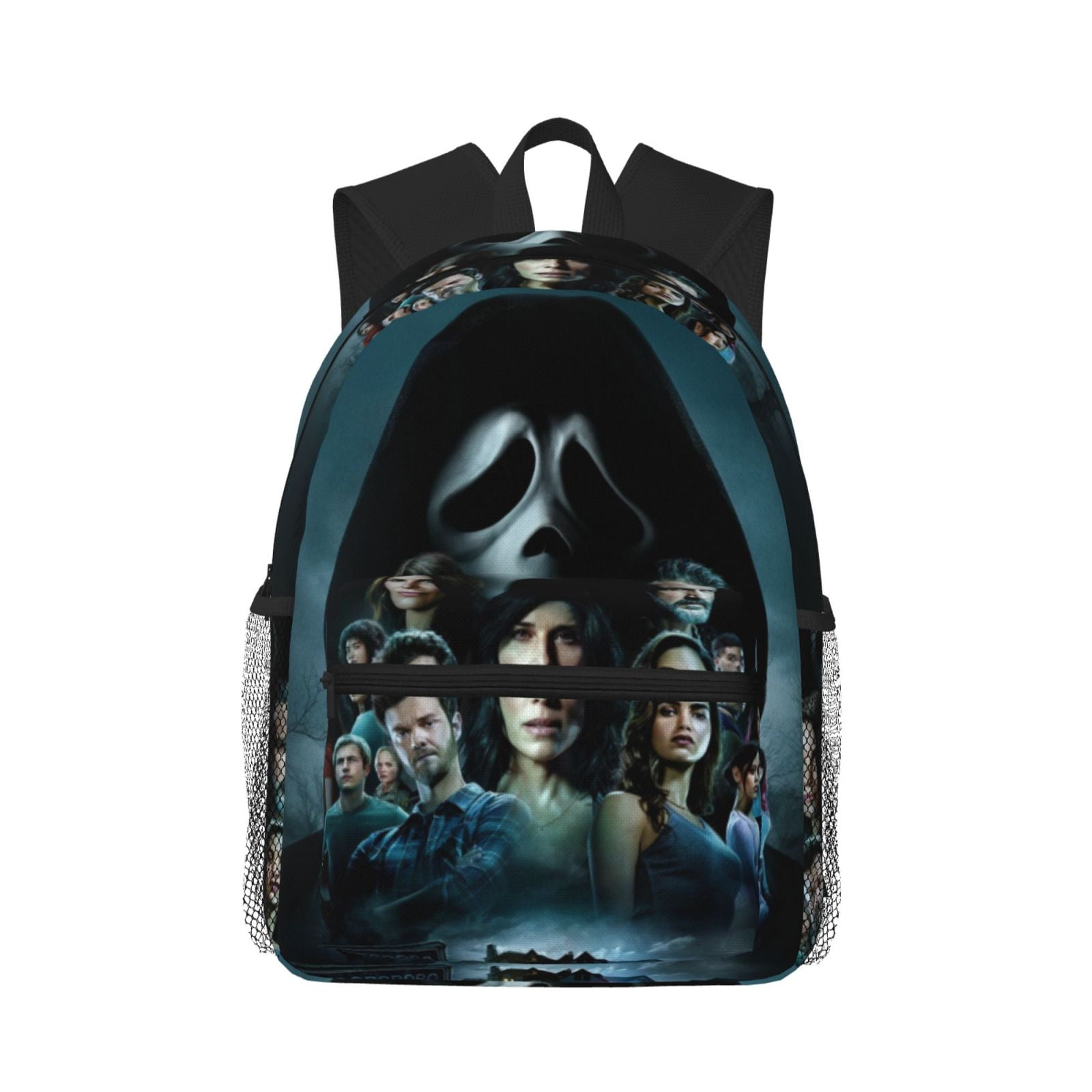 Scream Ghostface Backpack Student Satchel Daypack Travel Shoulders ...