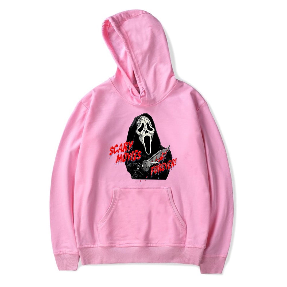 Scream Ghostface Halloween Hoodie Horror Movie Merch Sweatshirt Autumn ...