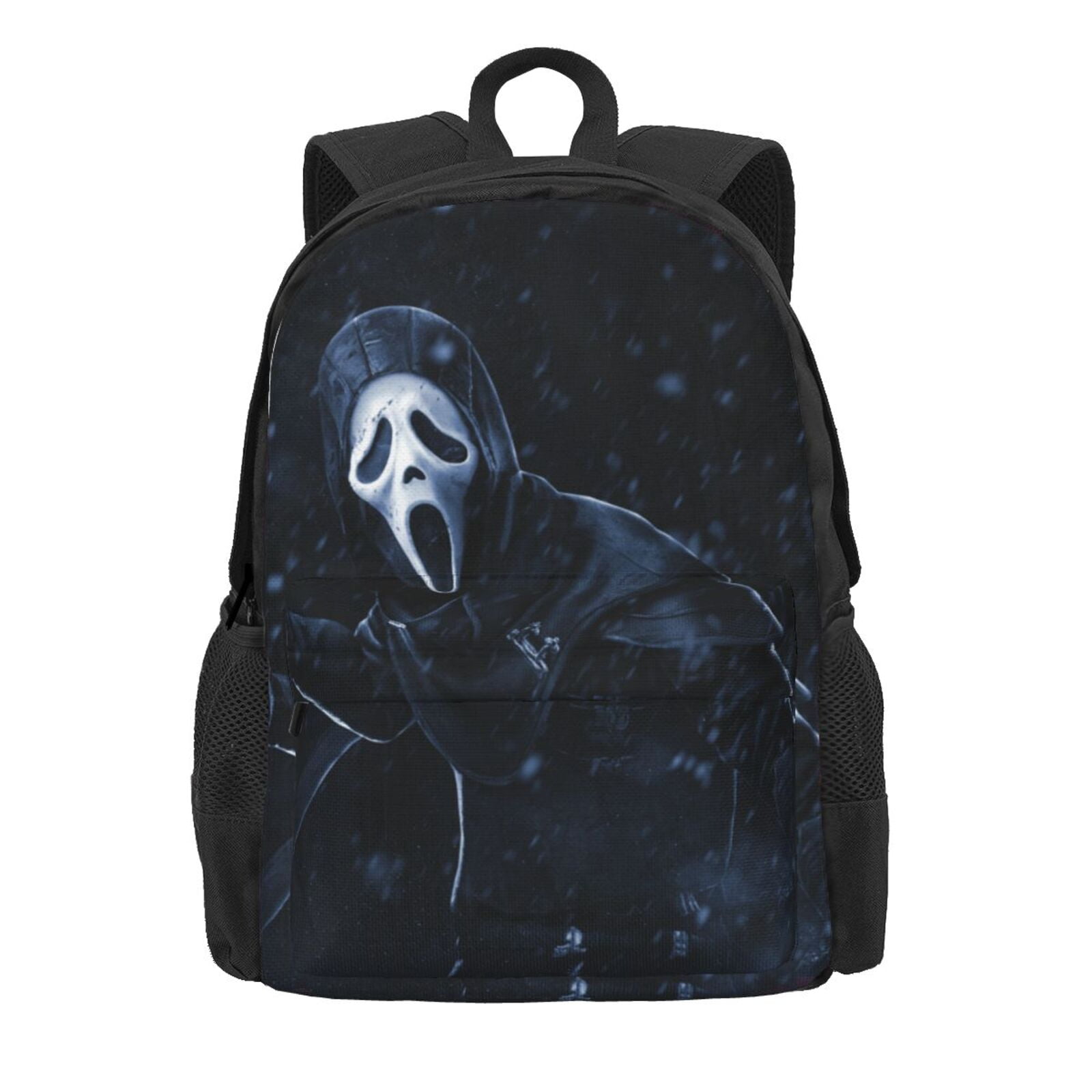 Zsdxogi Scream Ghostface Horror Backpack, Large Capacity, Adjustable ...