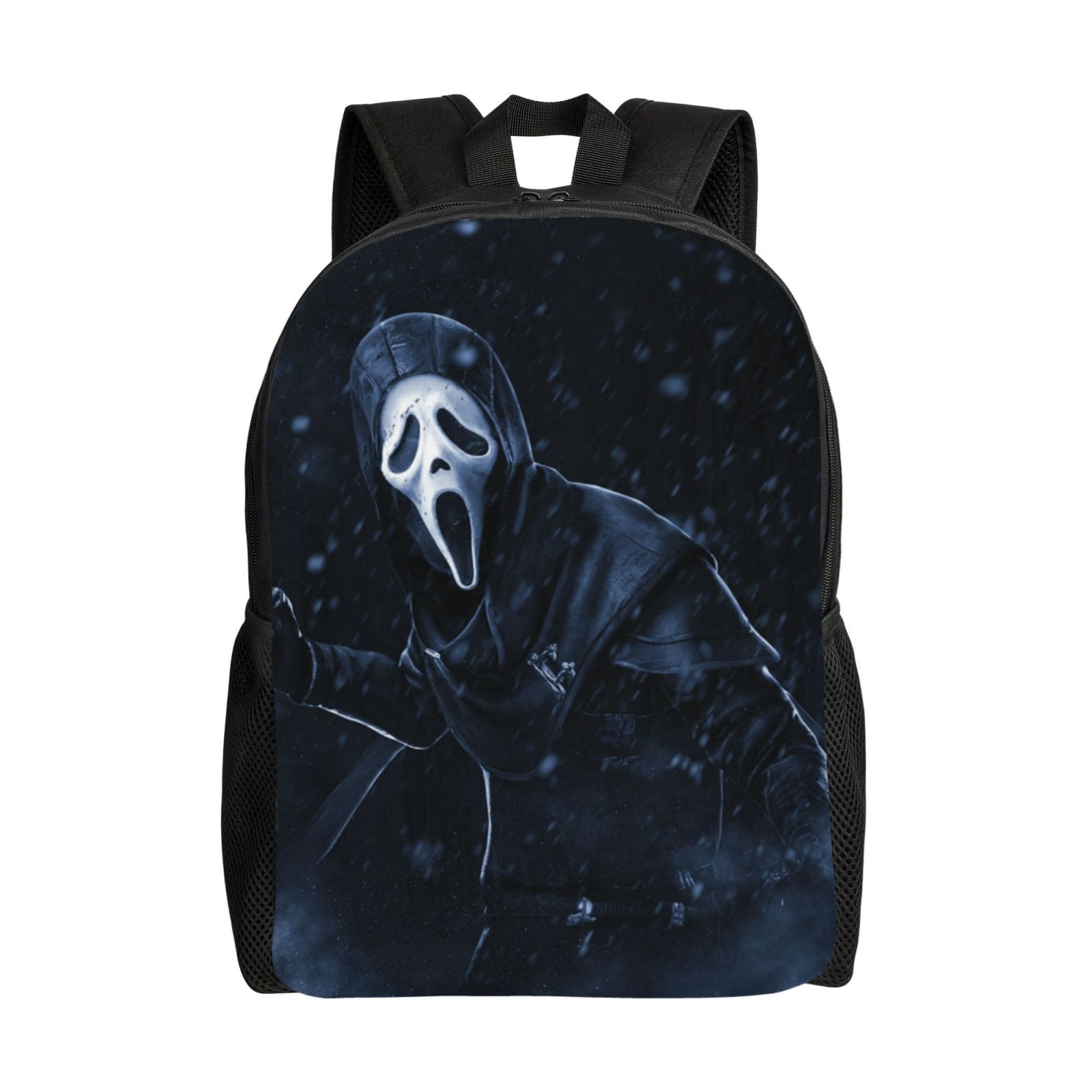 Scream Ghostface Horror Backpack Casual Adjustable Bookbag School Bag ...