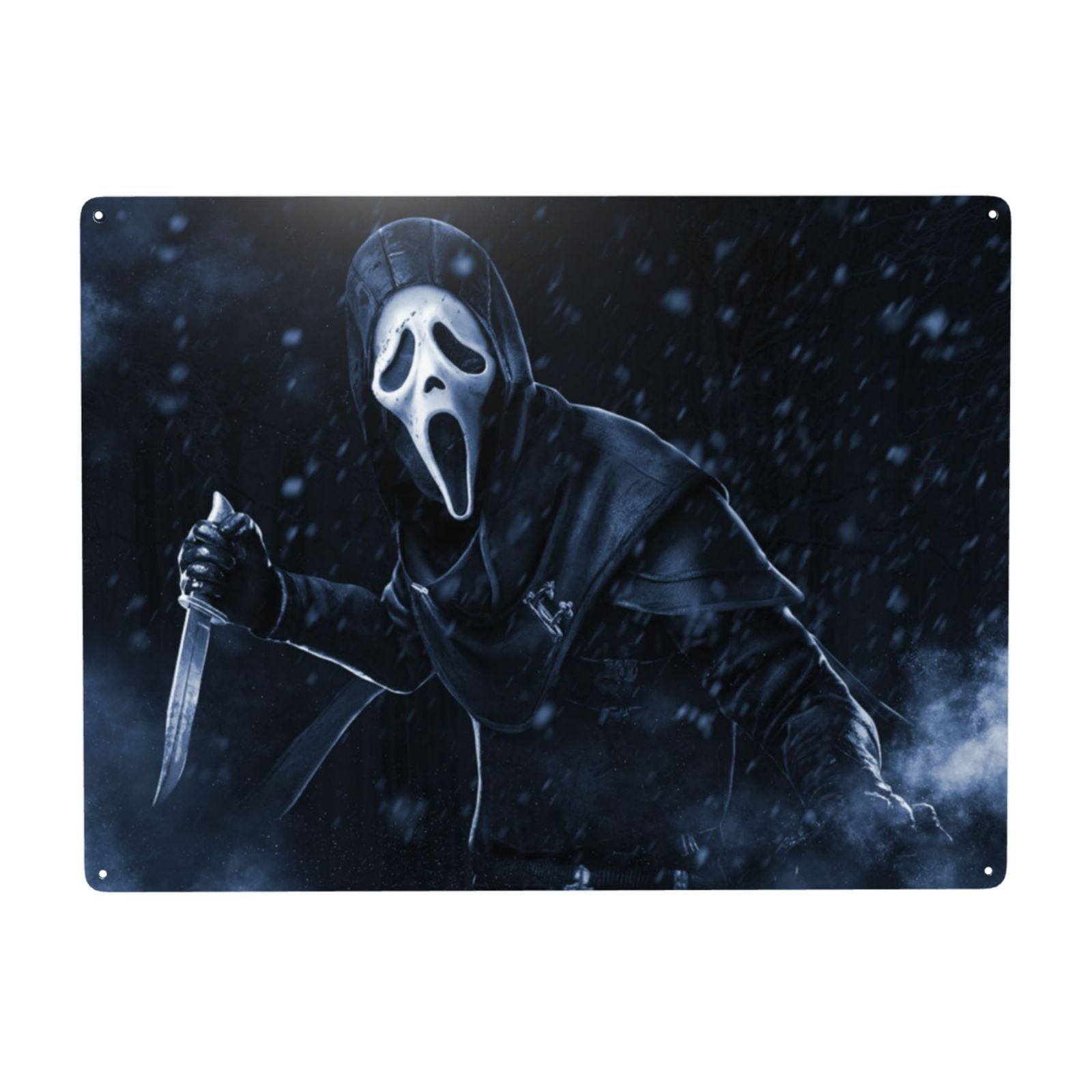 Scream Ghostface Horror Metal Sign Decor 30x40cm Wall Art Sign for Home ...