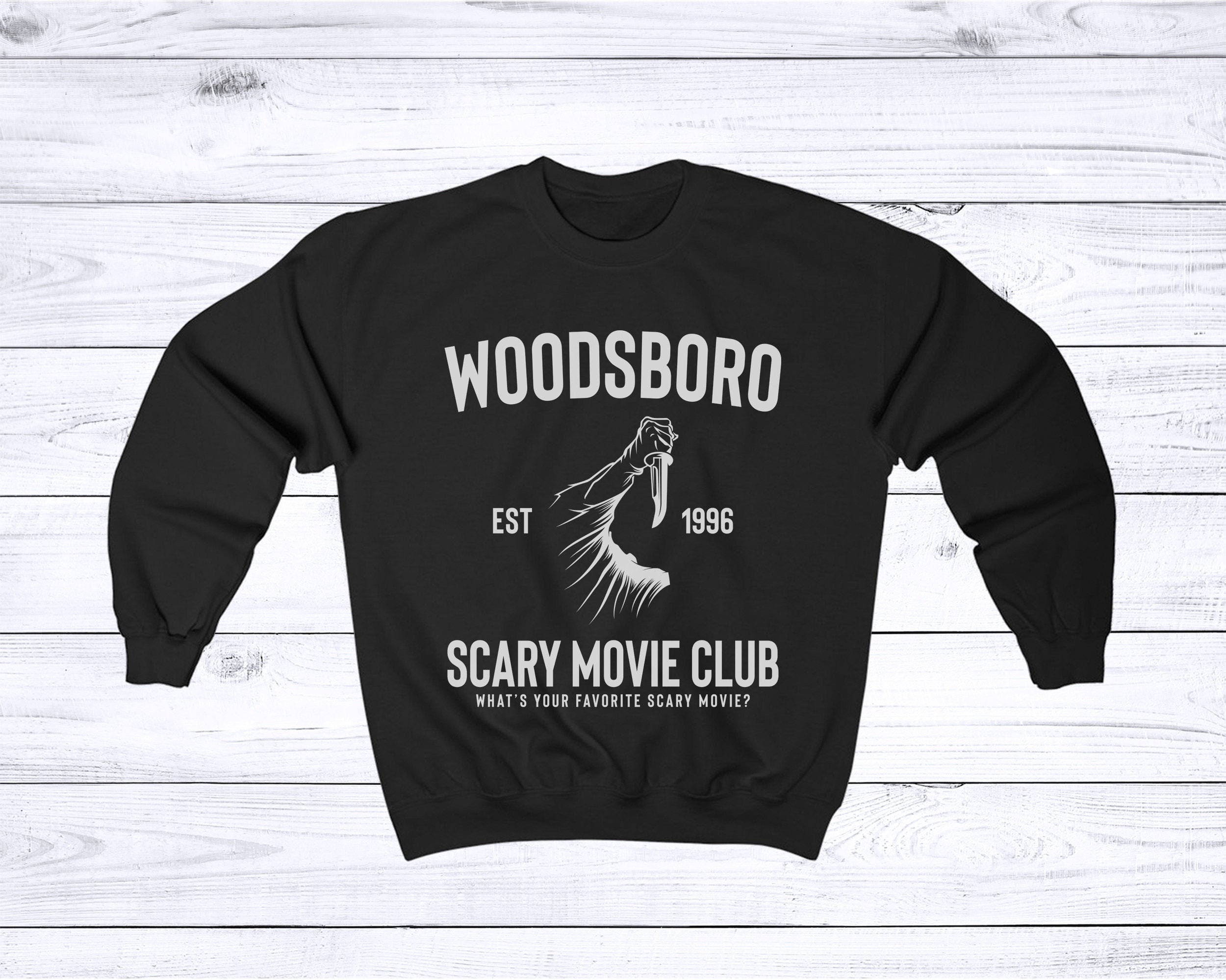 Scream Ghostface Horror Movie Sweater, Woodsboro High Shirt, Creepy ...