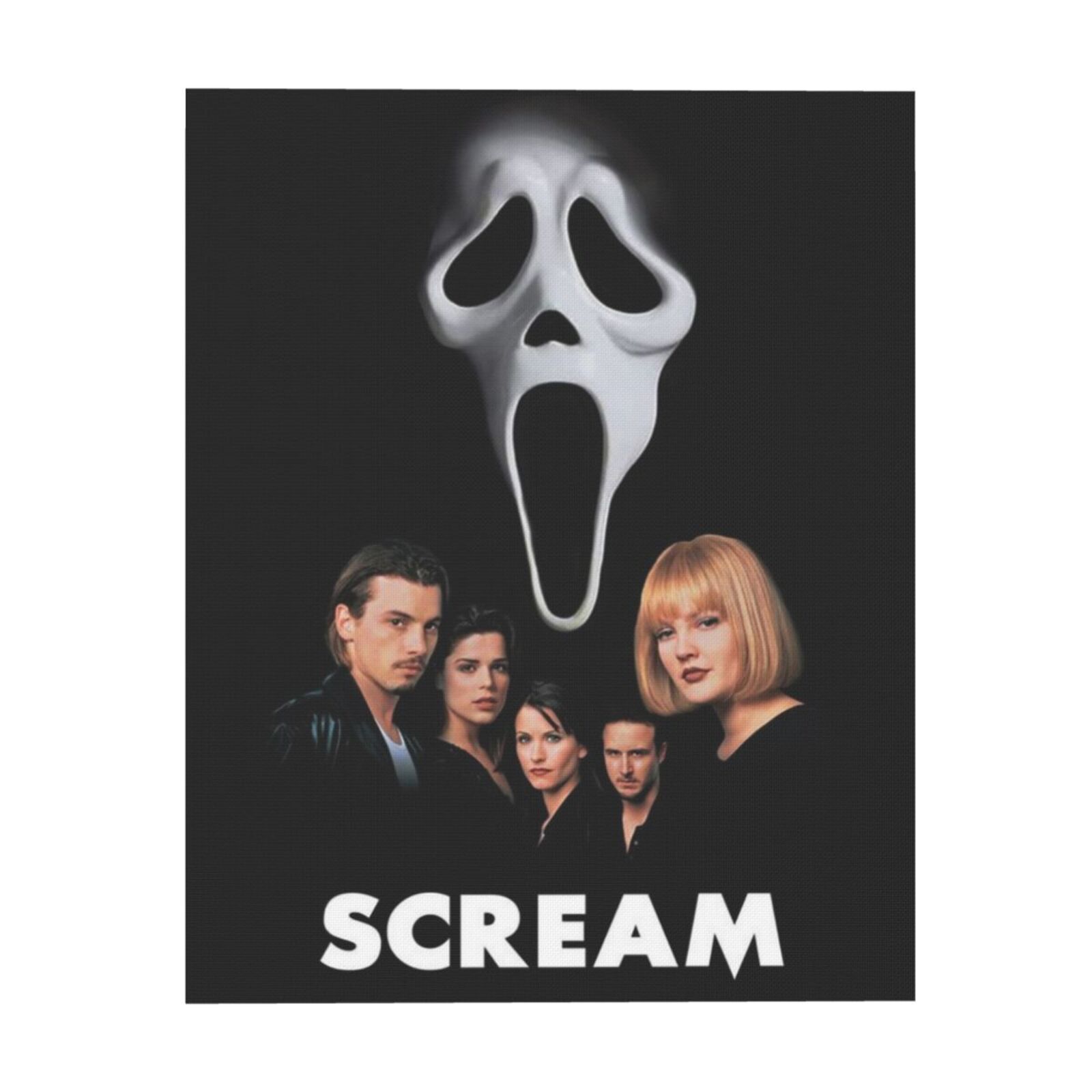 Scream Ghostface Killer Canvas Decorative Poster Art Picture Painting ...