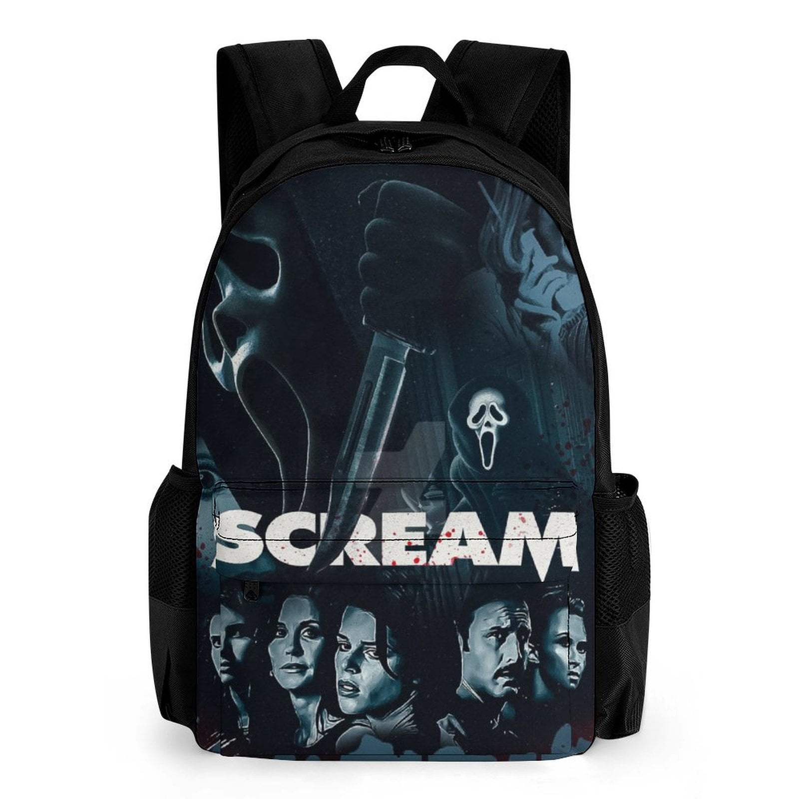 Scream Ghostface Killer Horror Schoolbag Backpack Multipurpose Large ...