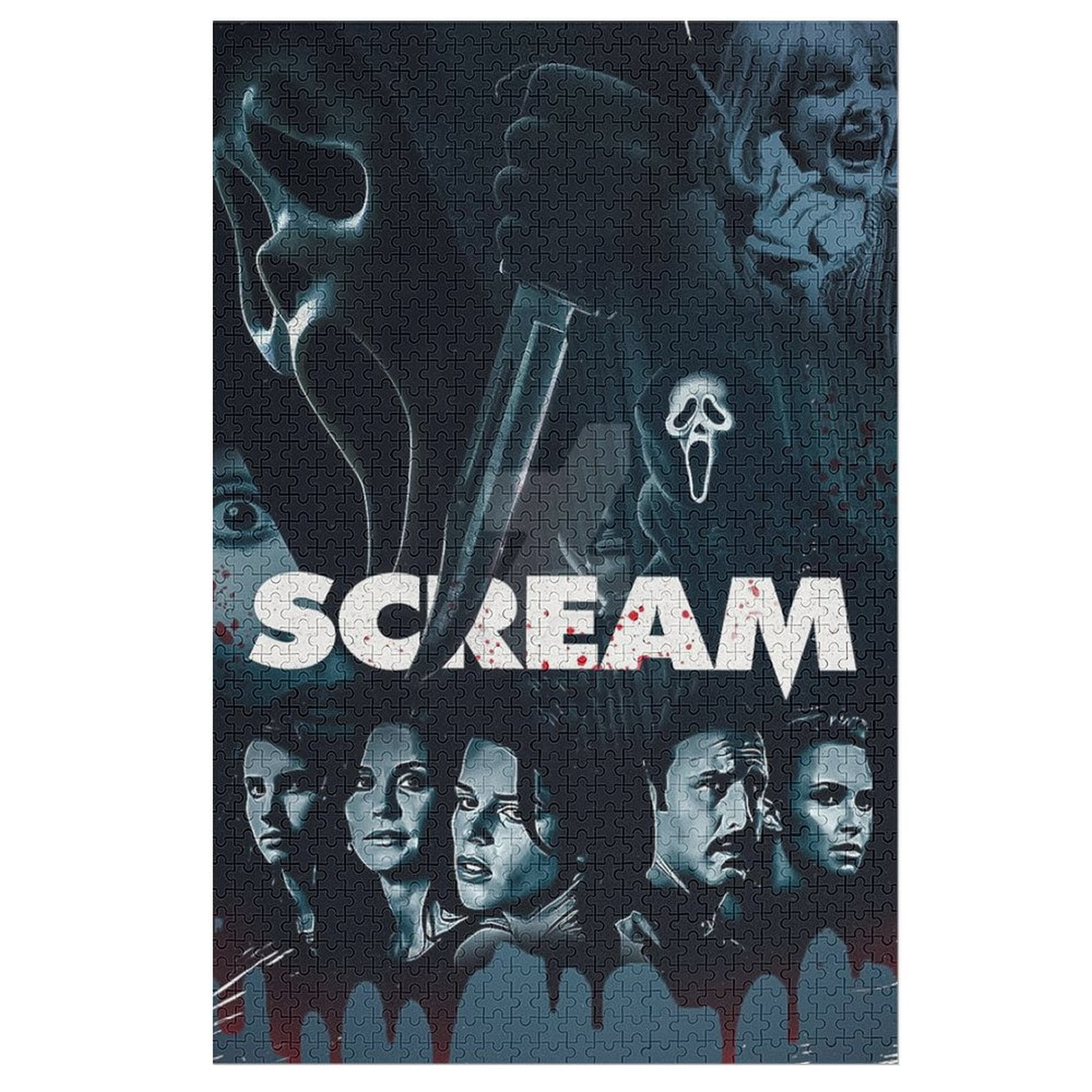 Scream Ghostface Killer Horror Wooden Puzzle Home Decoration ...