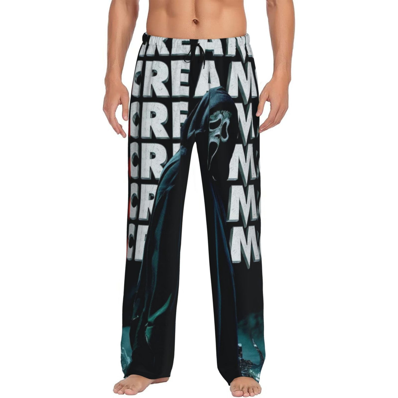 Scream Ghostface Killer Men's Pajama Pants Lounge Fashion Cozy Daily ...