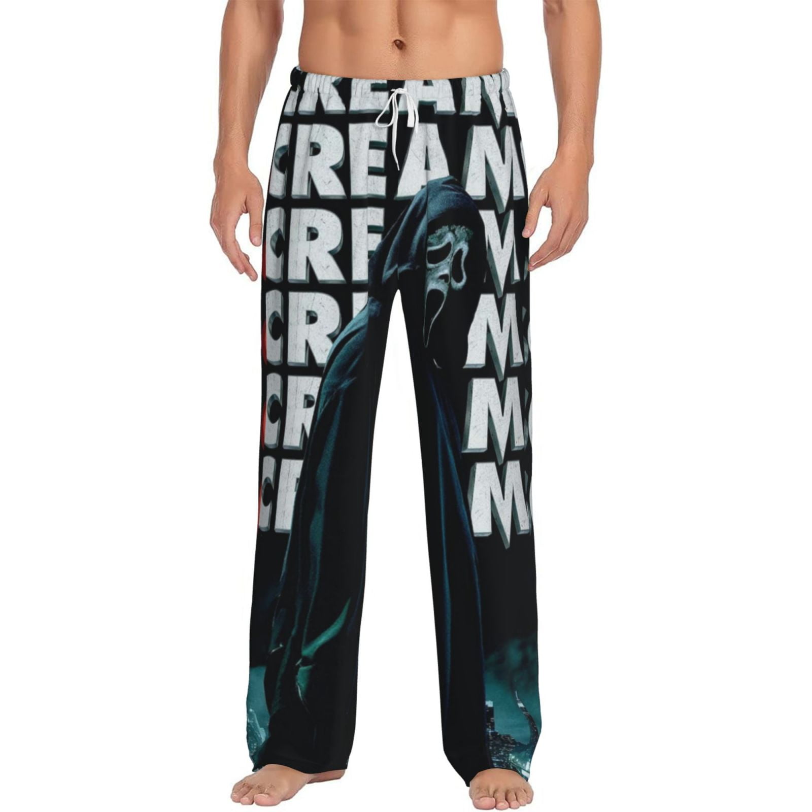 Scream Ghostface Killer Men's Pajama Pants Lounge Fashion Cozy Daily ...