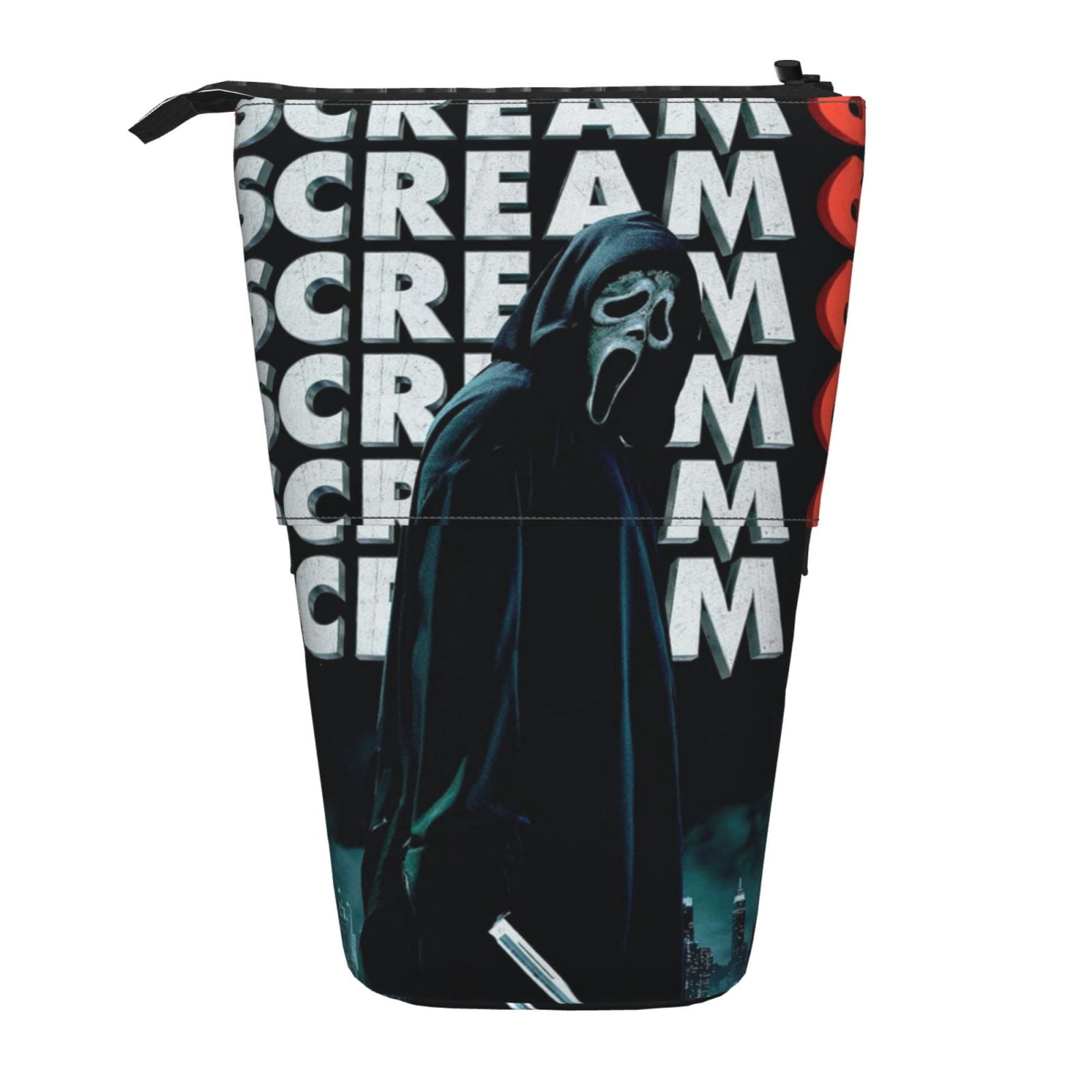 Scream Ghostface Killer Standing Pencil Case Pen Bag Telescopic Pencil ...