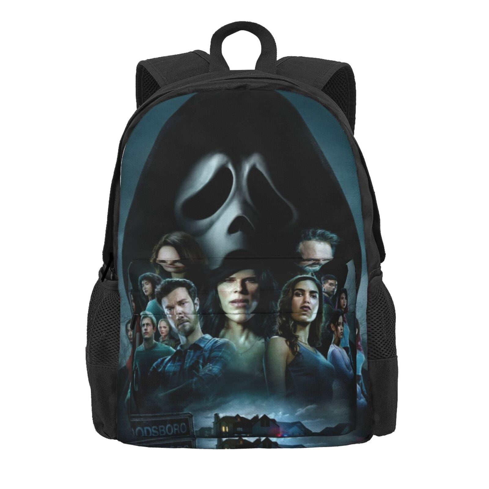 Scream Ghostface Lightweight Backpack Schoolbag Unisex Versatile Large ...