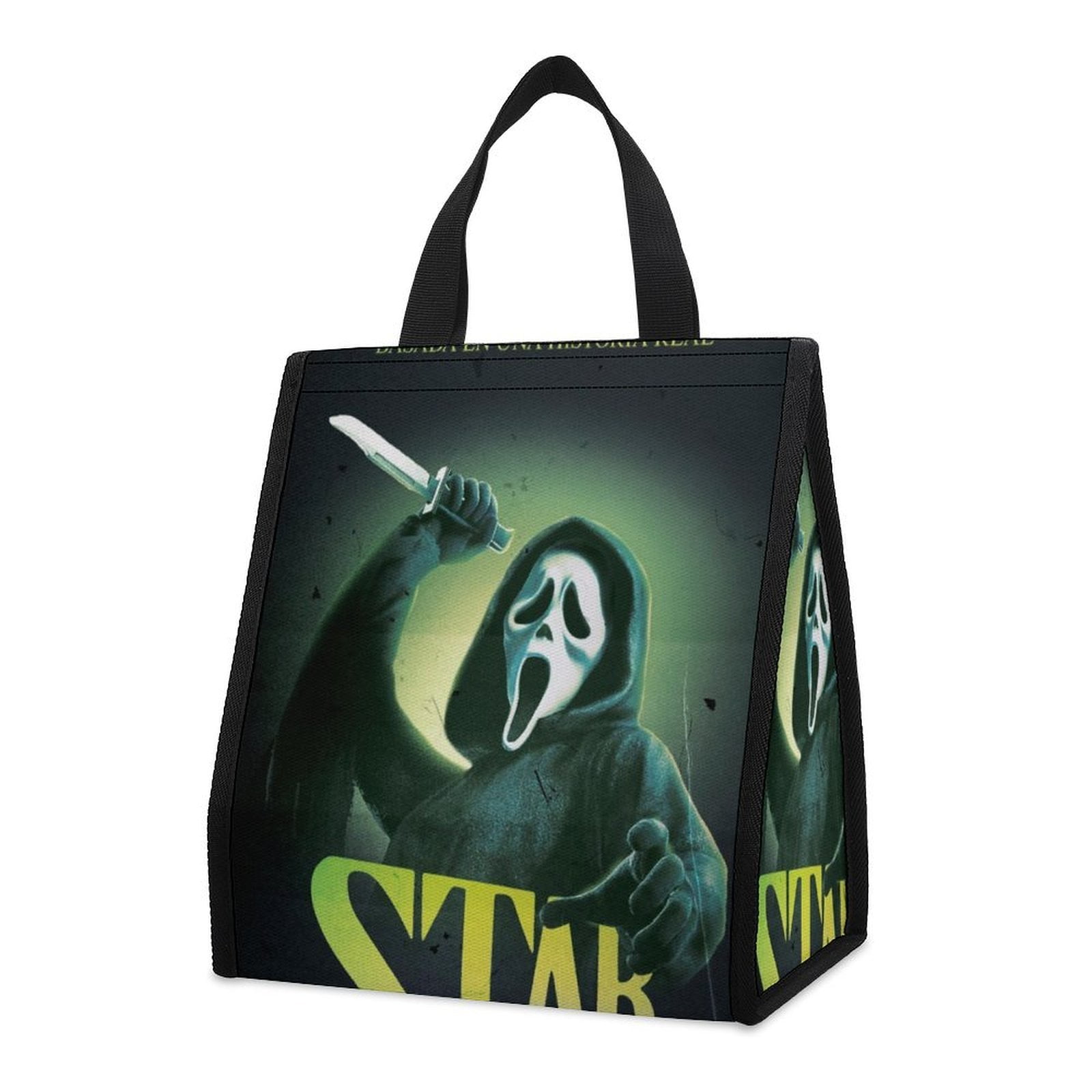 Scream Ghostface Lunch Bag Reusable Portable Lunch Tote Thermal Lunch ...
