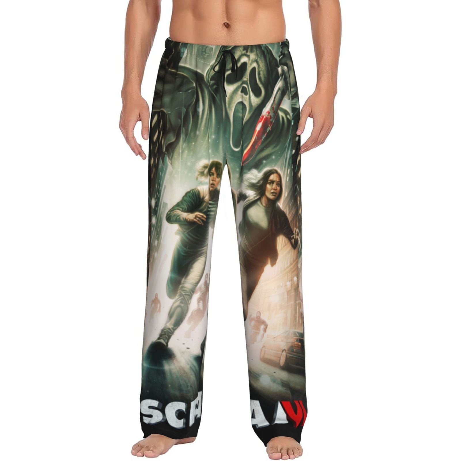 Scream Ghostface Men's Pajama Pants Lounge Fashion Cozy Daily Sleepwear ...
