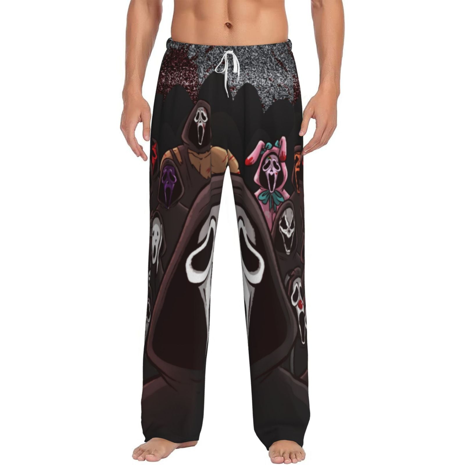Scream Ghostface Men's Pajama Pants Lounge Fashion Cozy Daily Sleepwear ...