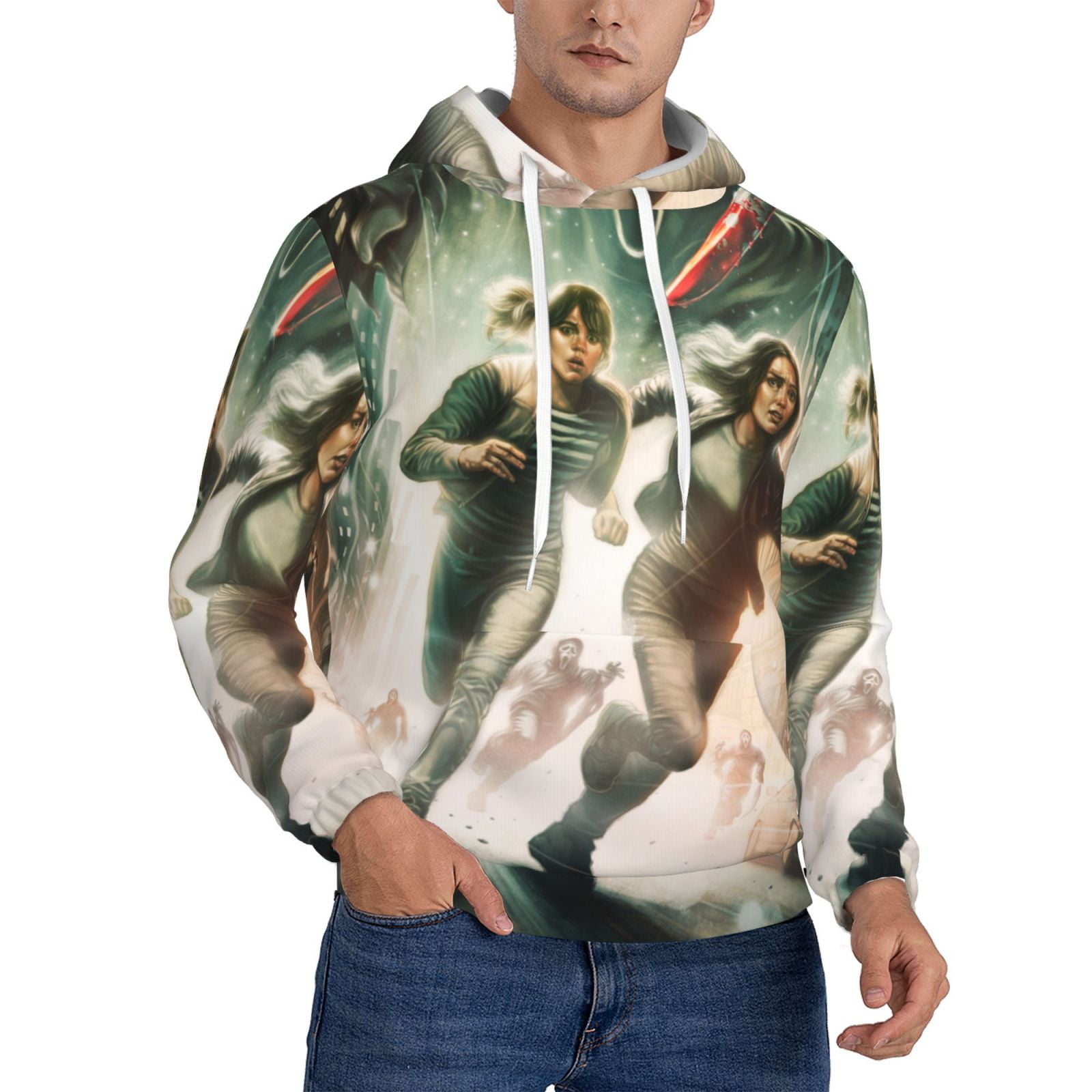 Scream Ghostface Men's Sweatshirt Hoodies Hoody Novelty Fashion Daily ...