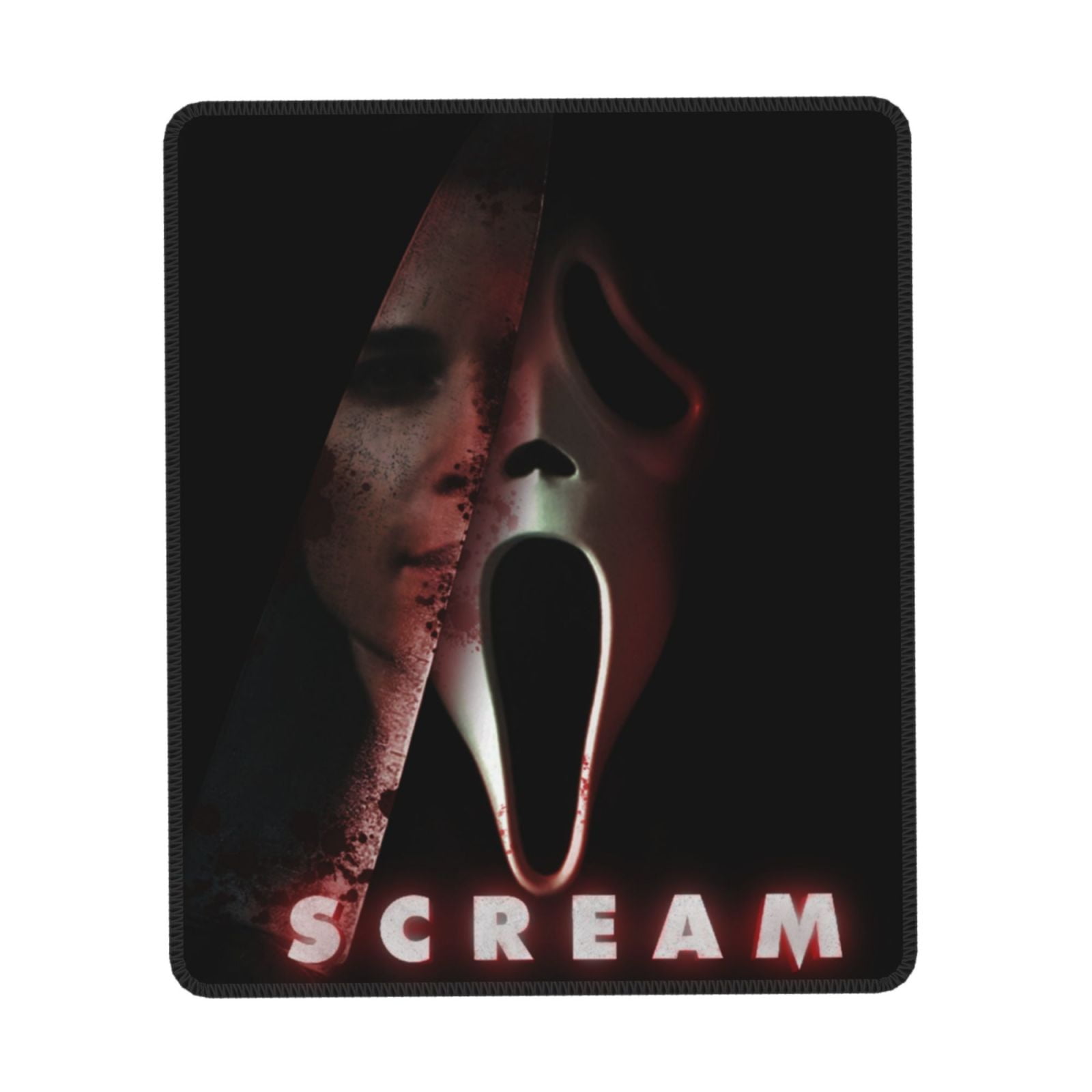 Scream Ghostface Mouse Pad Non-Slip Rubber Base Mousepad Desktop ...