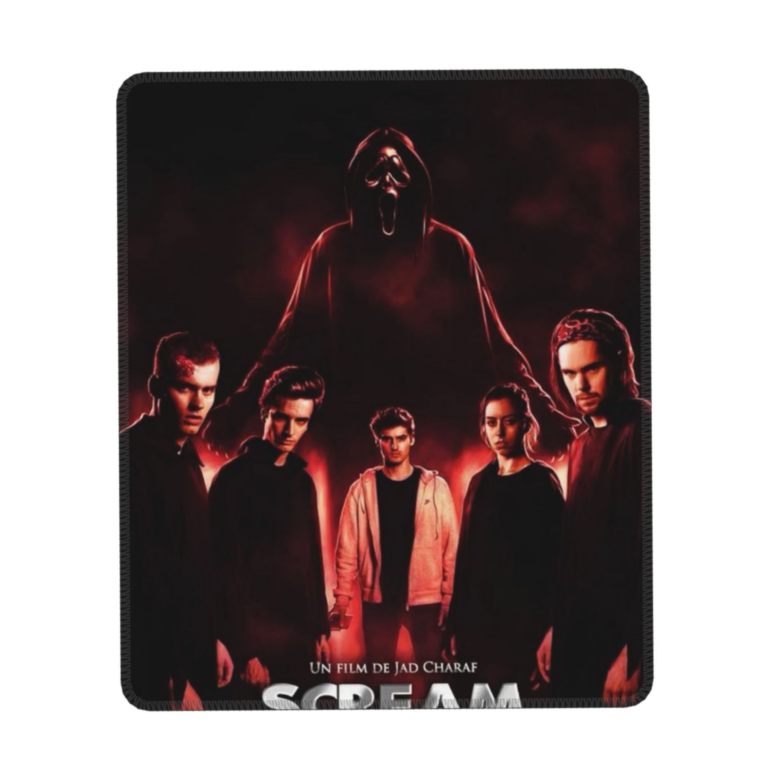 Scream Ghostface Mouse Pad Non-Slip Rubber Base Mousepad Desktop ...