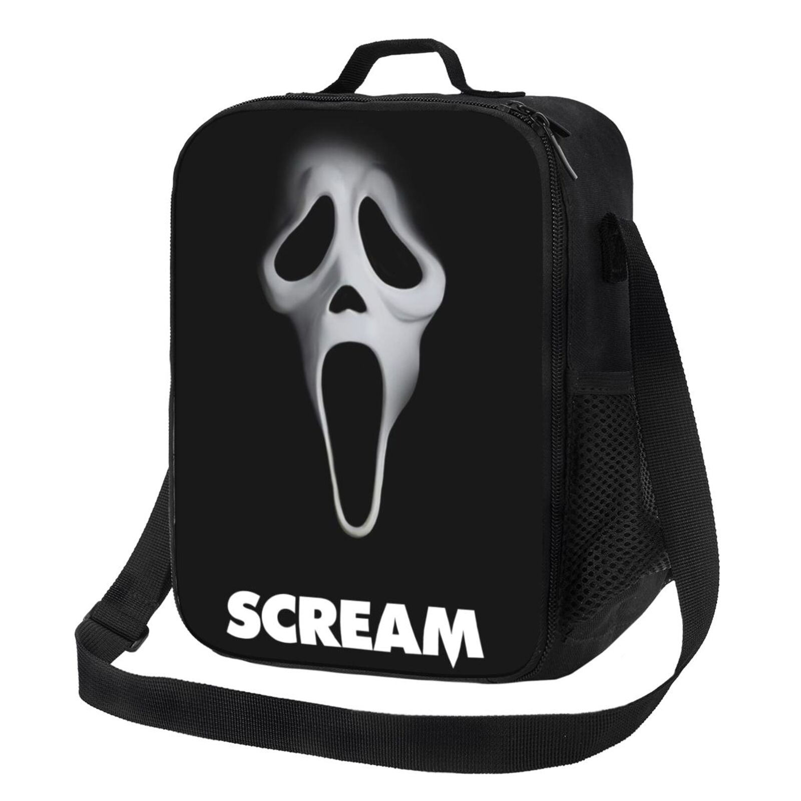 Scream Ghostface Portable Lunch Bag Tote Bento Bag Insulated Cooler ...