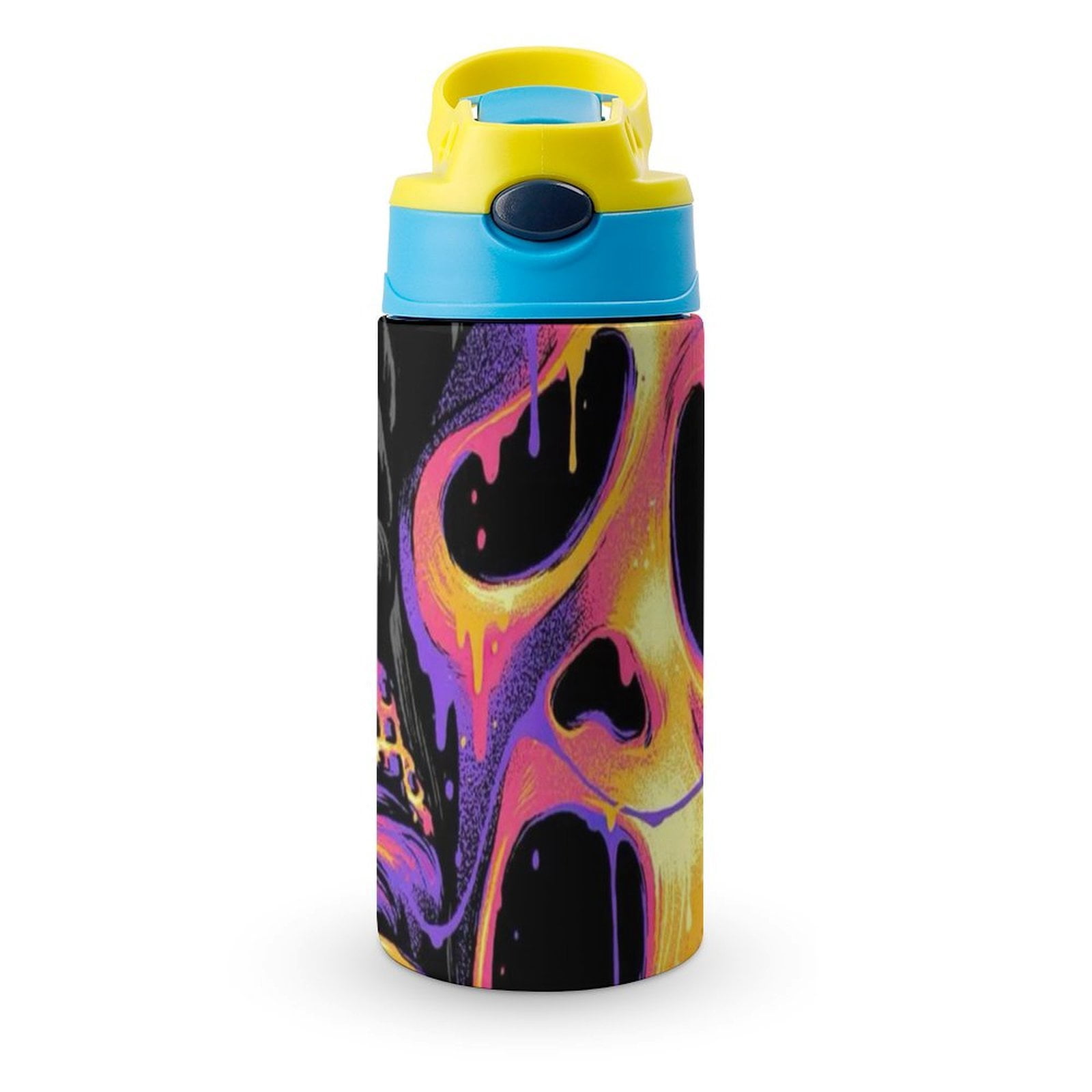 Scream Ghostface Portable Water Bottle Insulated Stainless Steel Water ...