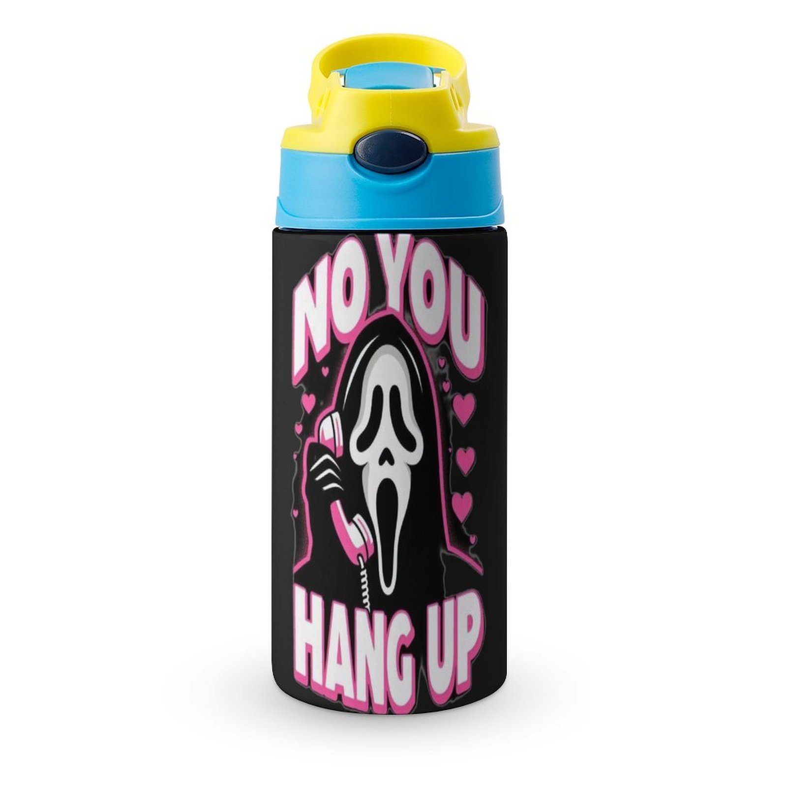 Scream Ghostface Portable Water Bottle Insulated Stainless Steel Water ...