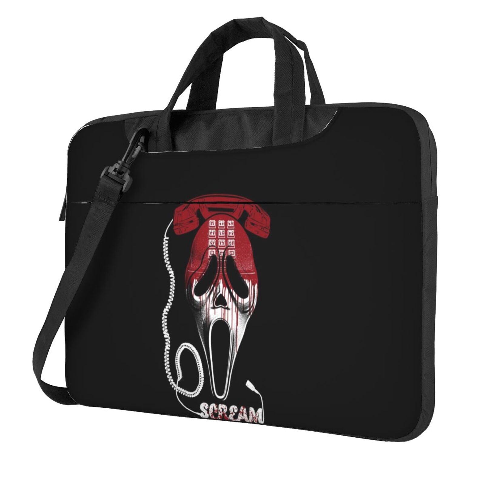 Scream Ghostface Scary Portable Laptop Bag Shoulder Laptop Case Sleeve ...