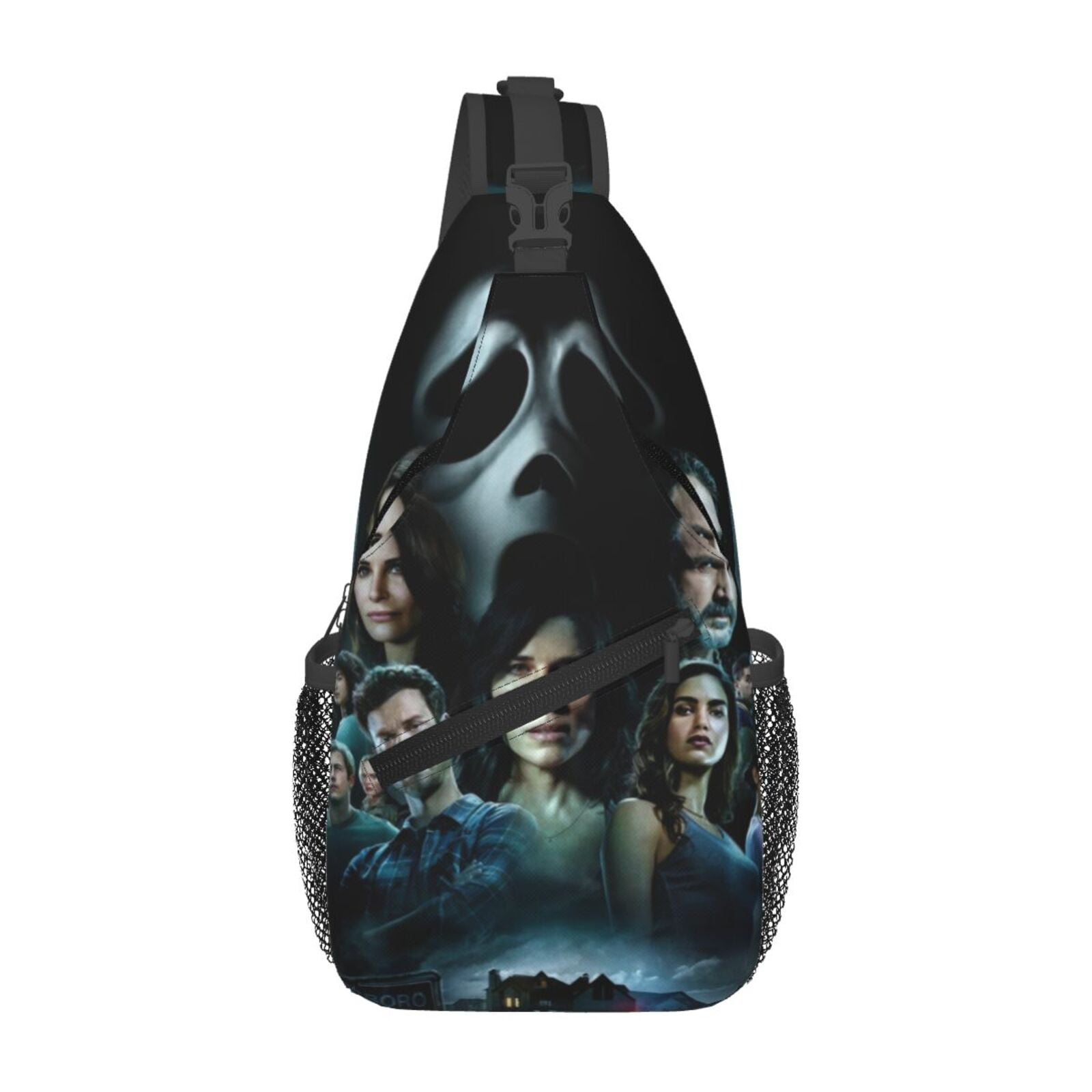 Scream Ghostface Sling Bag Casual Shoulder Chest Bags Crossbody ...