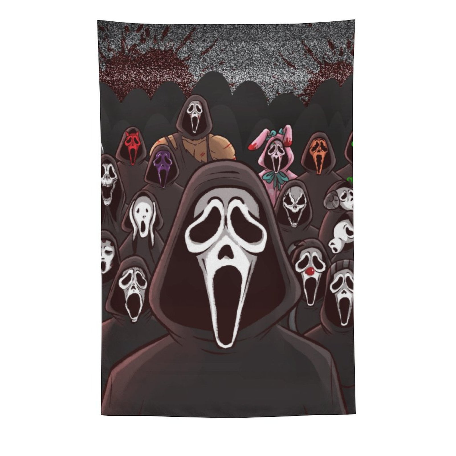 Scream Ghostface Tapestry Luxury Wall Hanging Tapestries Decor Gift ...