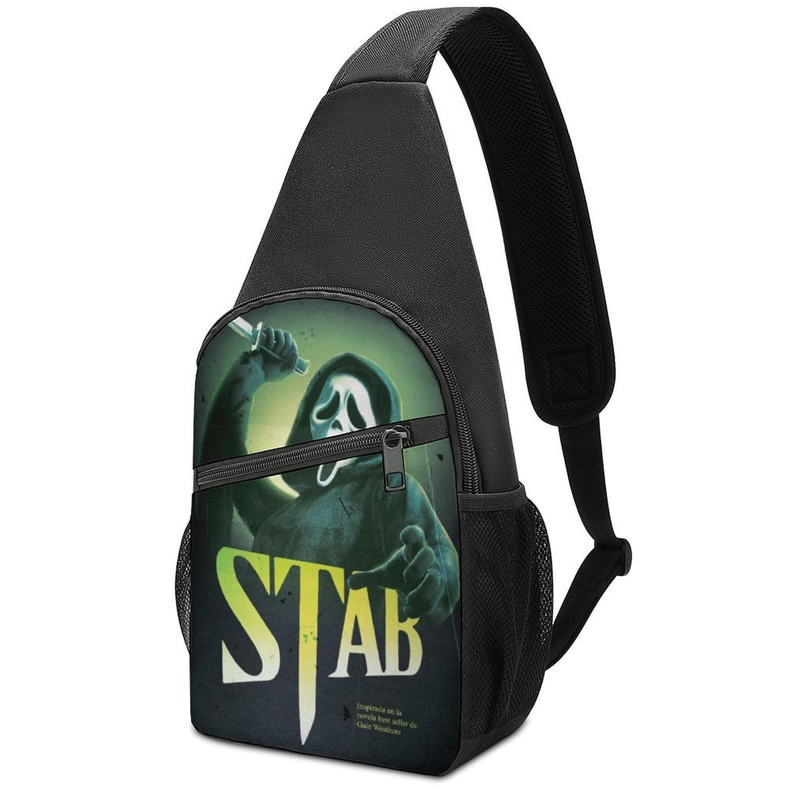 Scream Ghostface Unisex Crossbody Bags Lightweight Sling Backpack ...