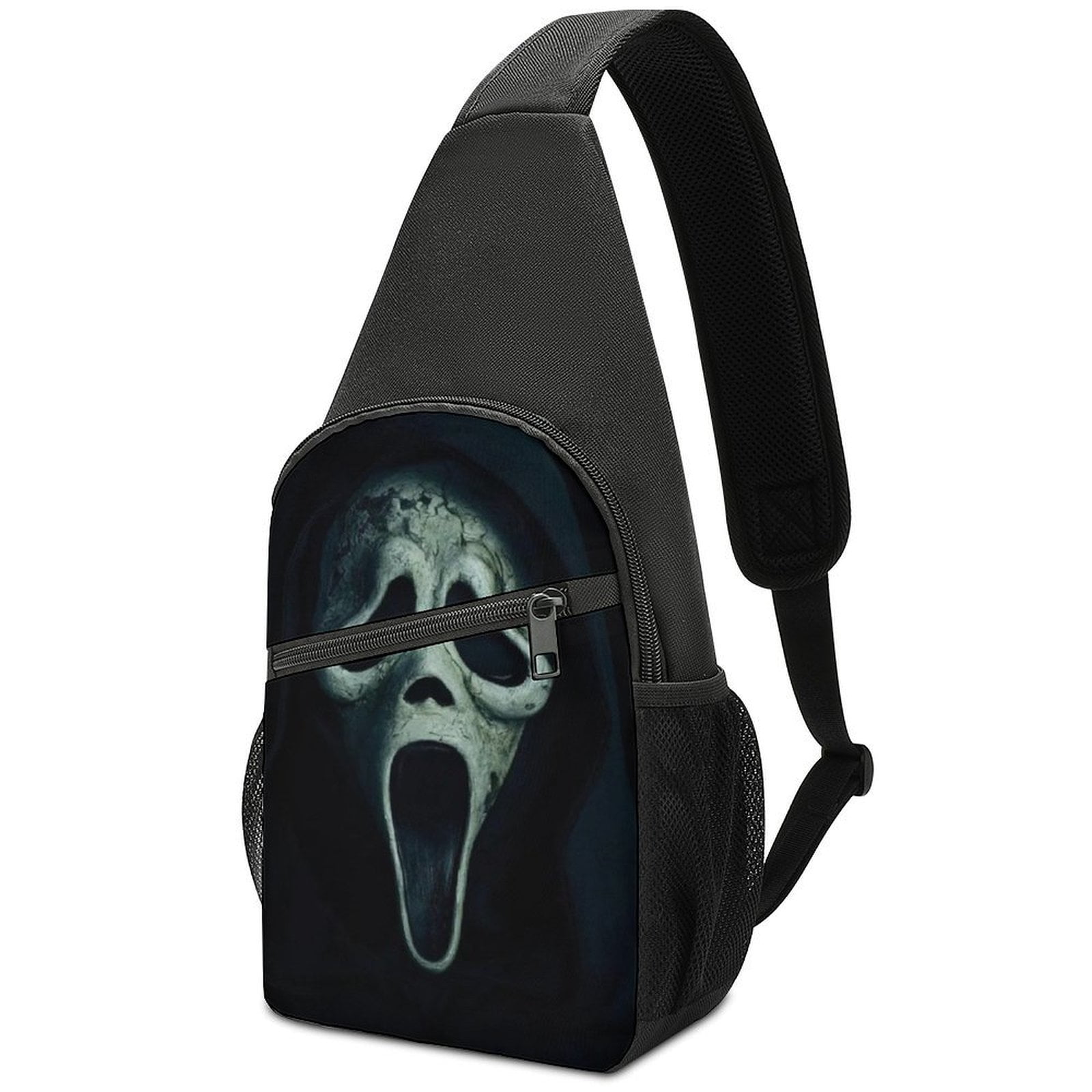 Scream Ghostface Unisex Crossbody Bags Lightweight Sling Backpack ...