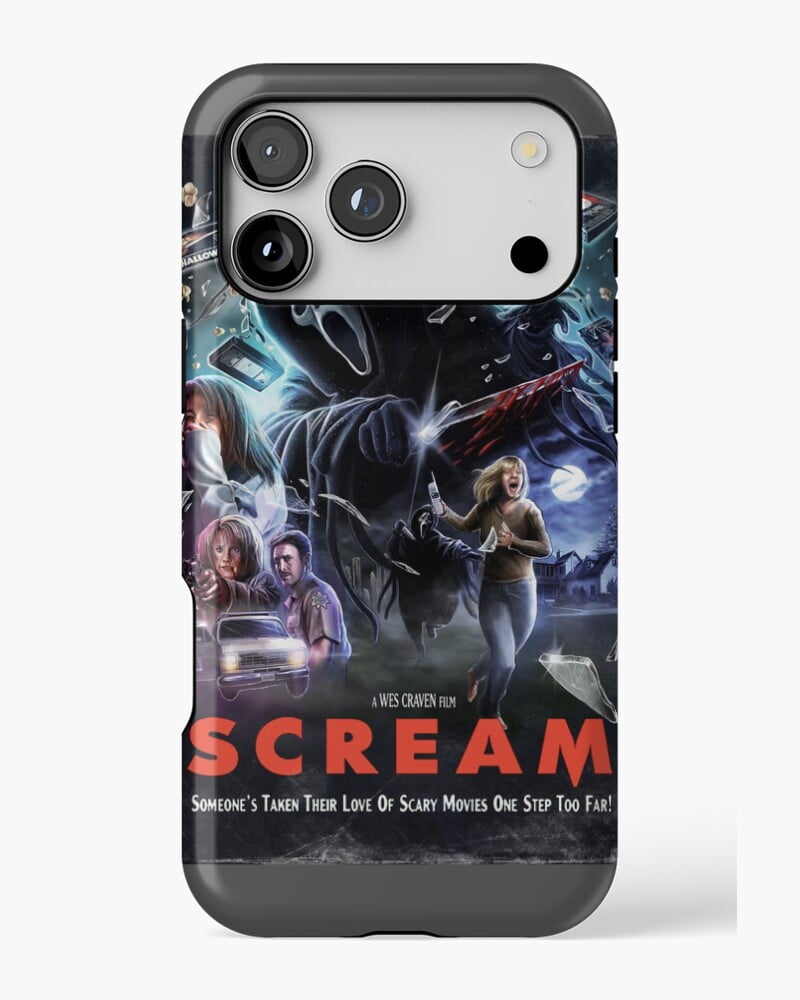 Scream H1095 Premium Durable Case for iPhone 17 16 15 14 13 12 11 Pro ...
