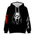 Scream Hoodie Merch Ghostface Halloween Scary Movie Sweatshirt Autumn ...