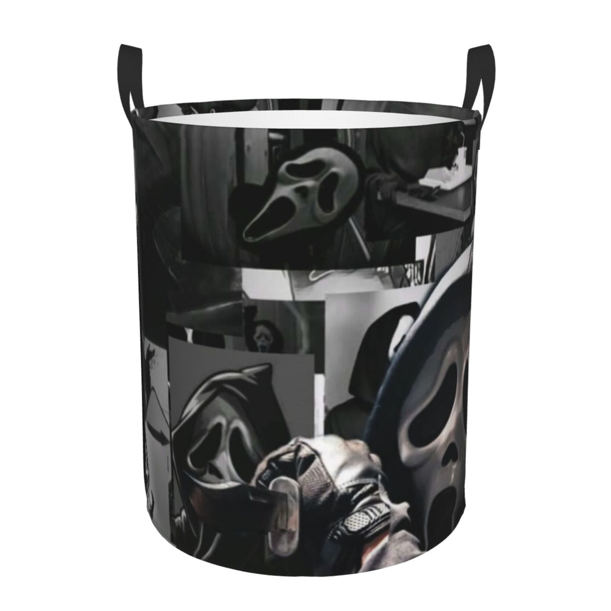 Scream Horror Circular Hamper, Waterproof Collapsible Laundry Basket ...