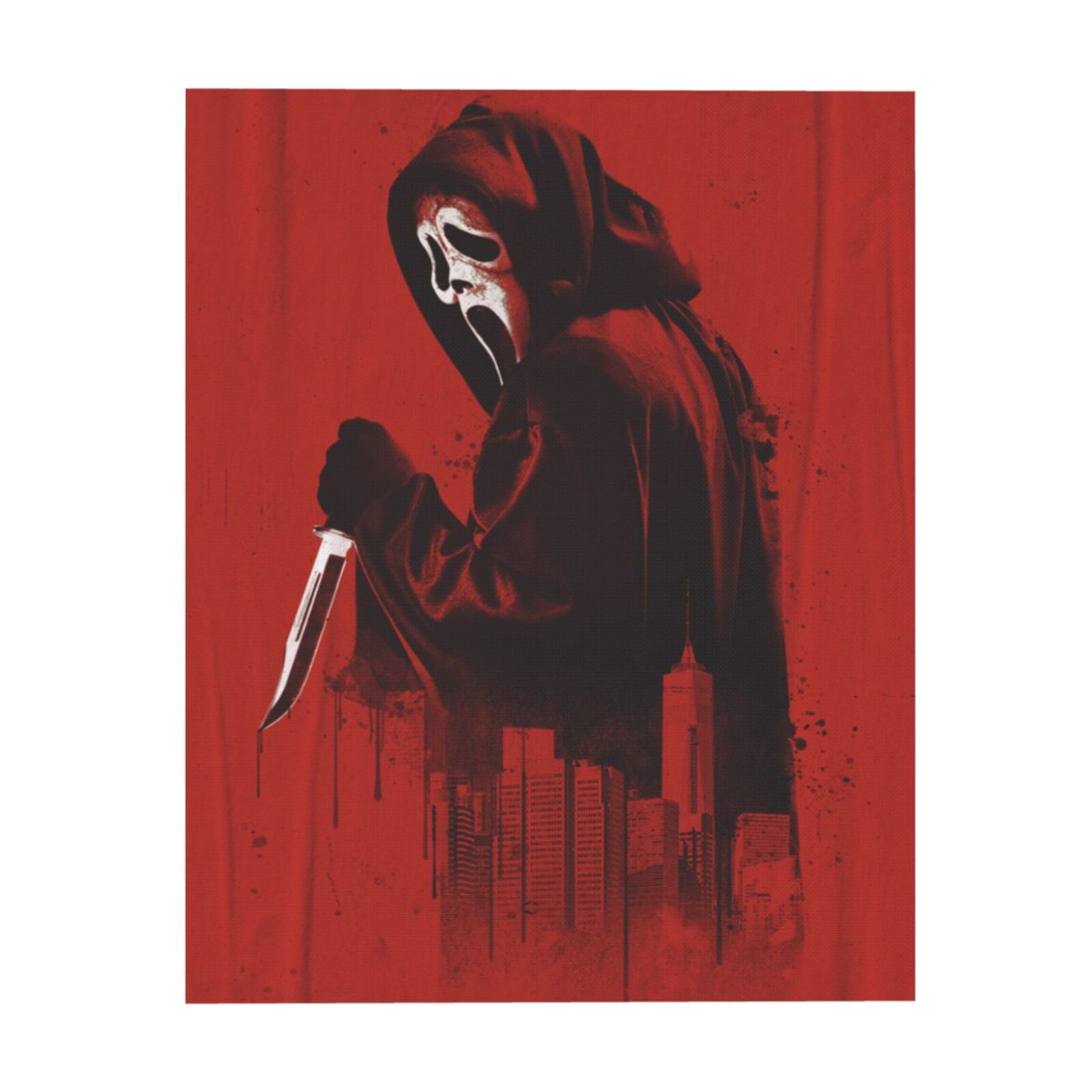 Scream Killer Ghostface Canvas Decorative Poster Art Picture Painting ...