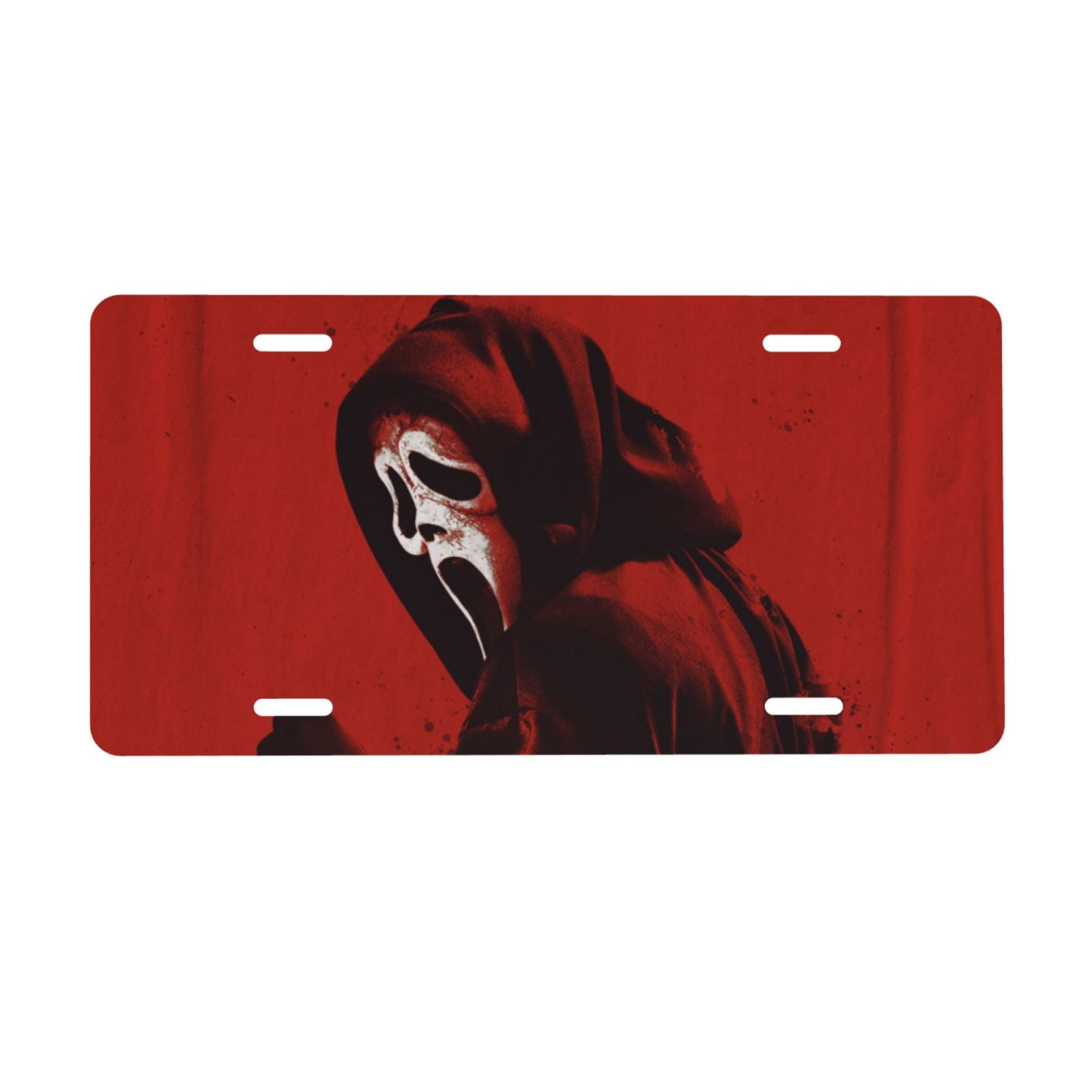 Scream Killer Ghostface License Plate Cover Vanity Tag Decorative ...