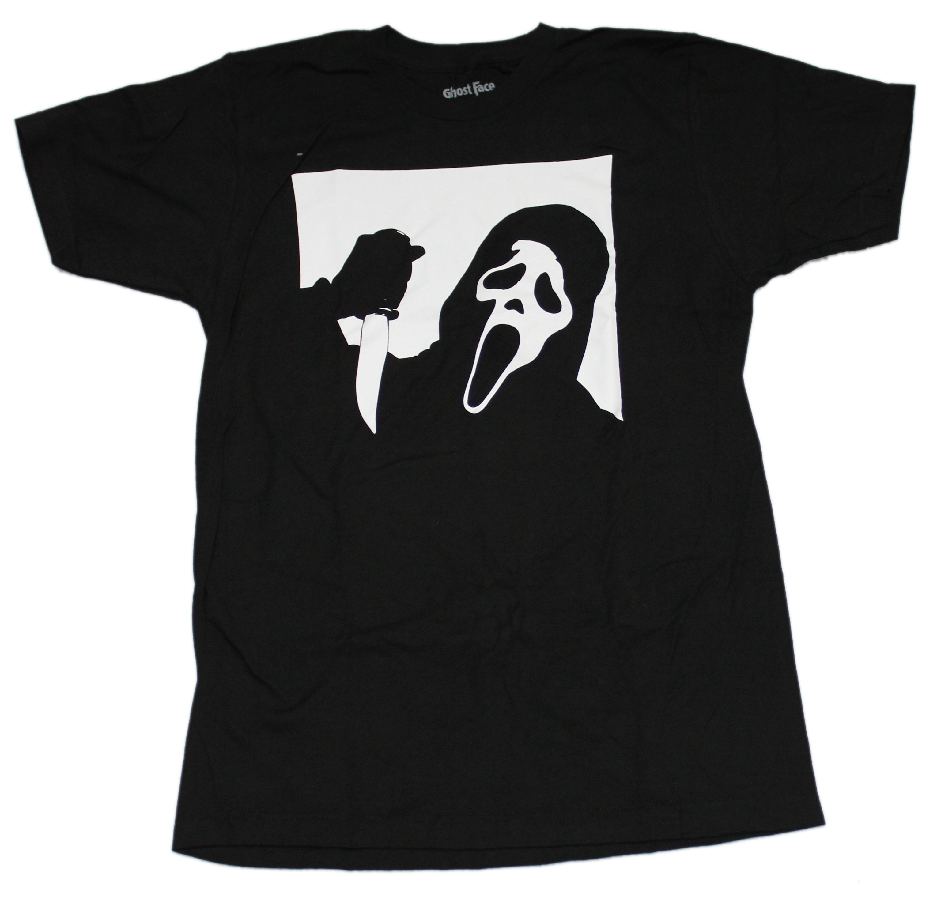 Scream Mens T-Shirt - Negative Space Ghostface Image (Medium) - Walmart.com