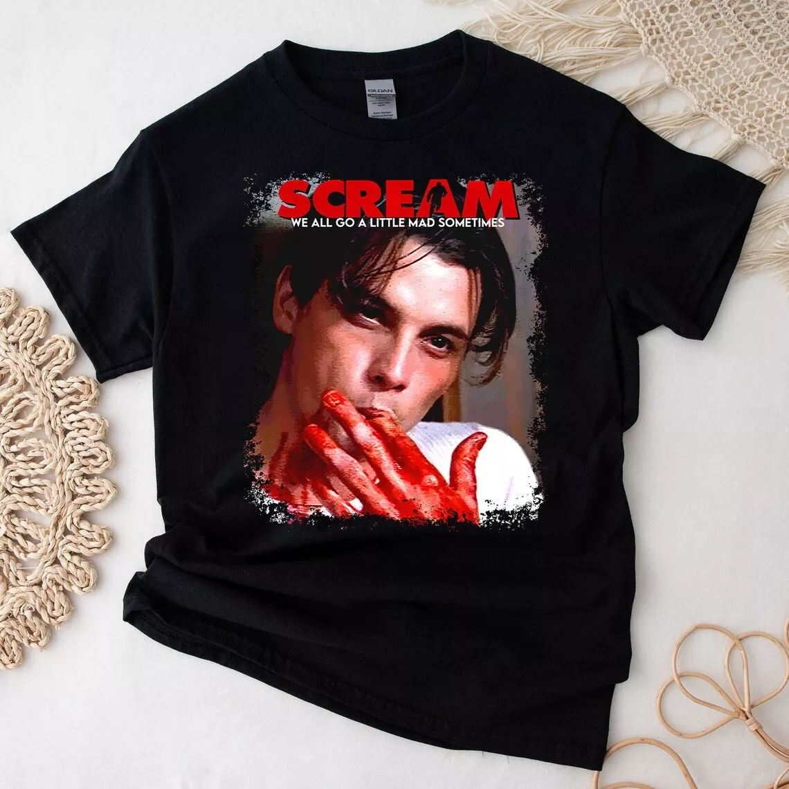 Scream-movie Billy Loomis, Skeet Ulrich Shirt, Horror Film Shirt ... Scream-movie Billy Loomis, Skeet Ulrich Shirt, Horror Film Shirt ...
