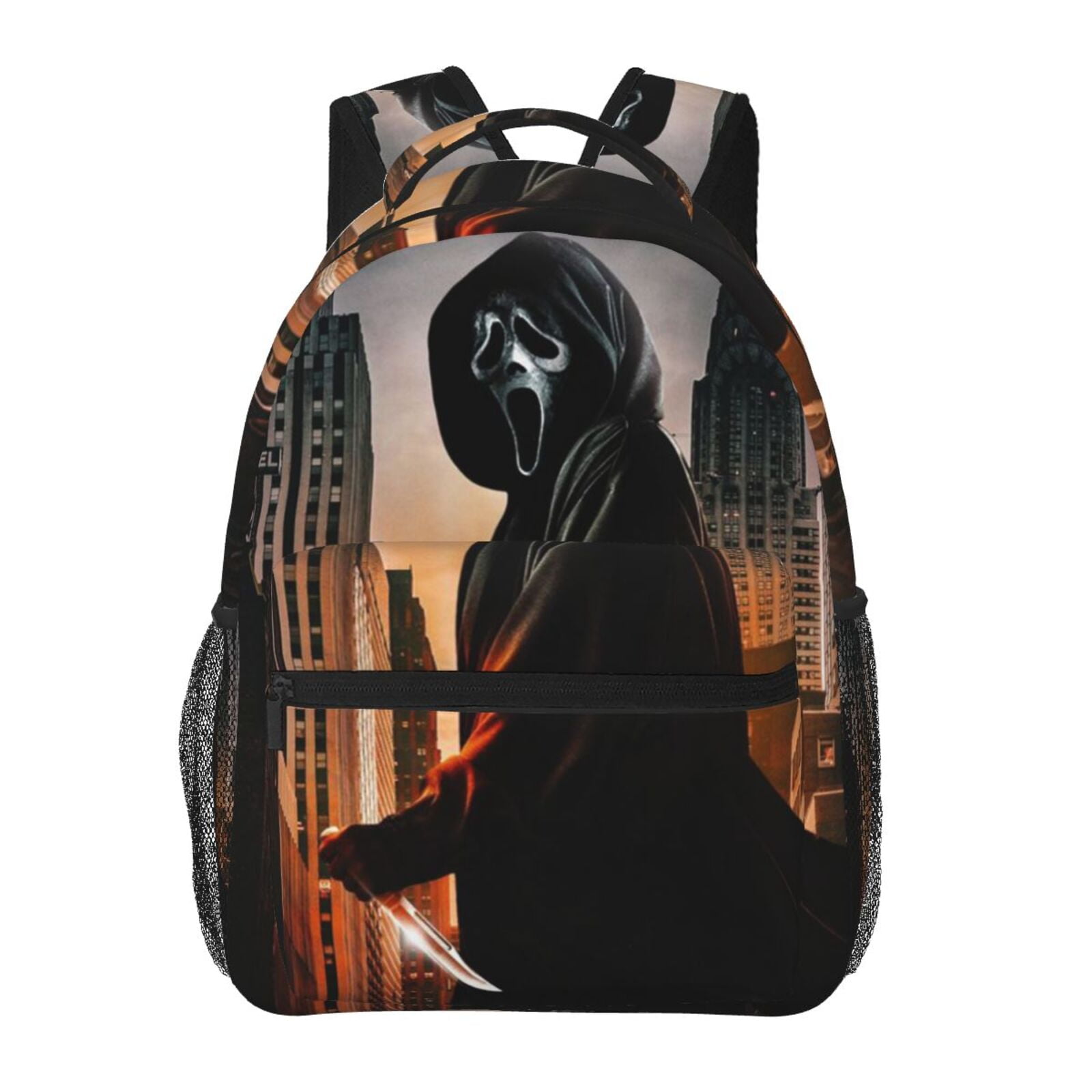 Scream Movie Casual Backpack Schoolbag Large Capacity Daypack ...