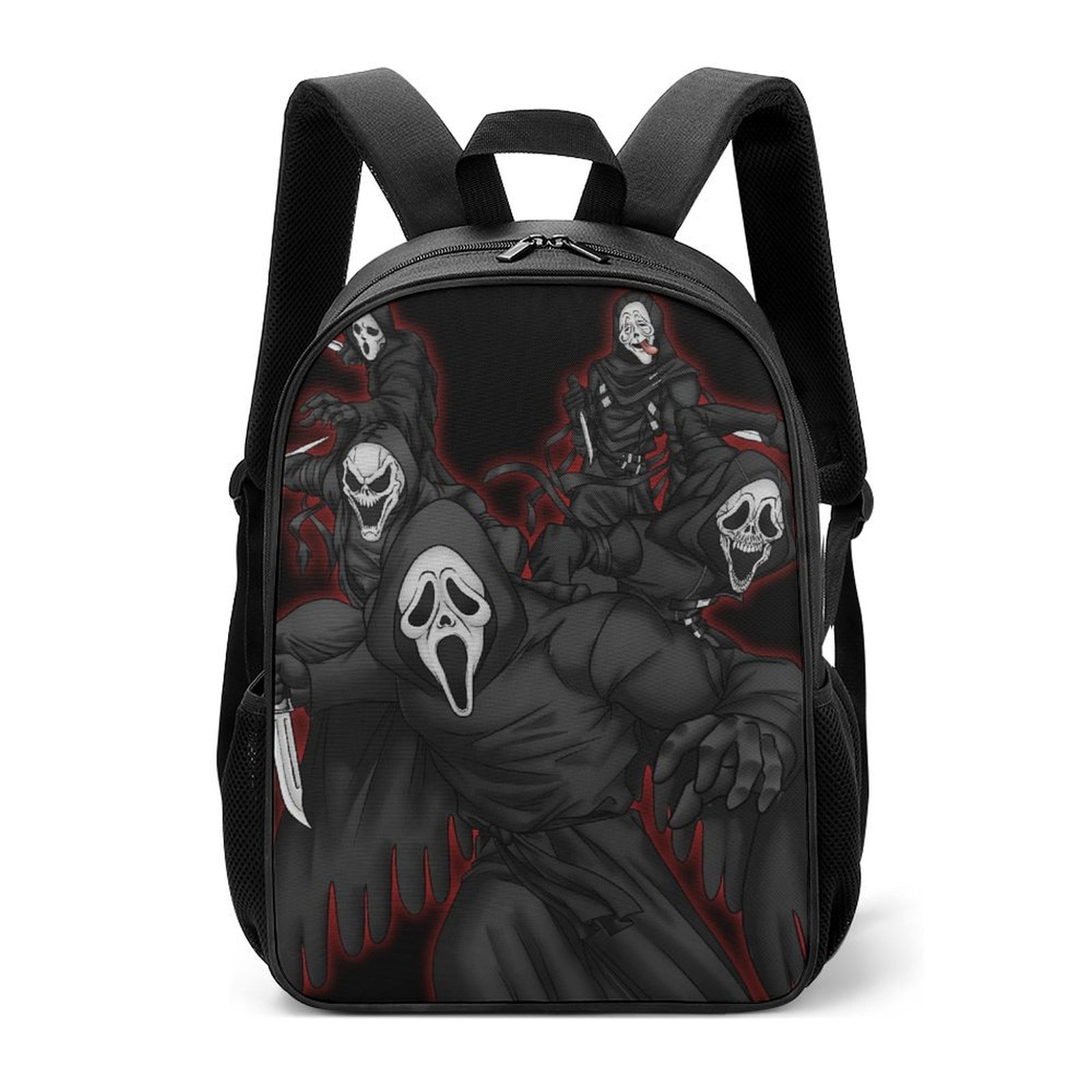 Scream Movie Ghostface School Bag Casual Adjustable Backpack Daypack ...