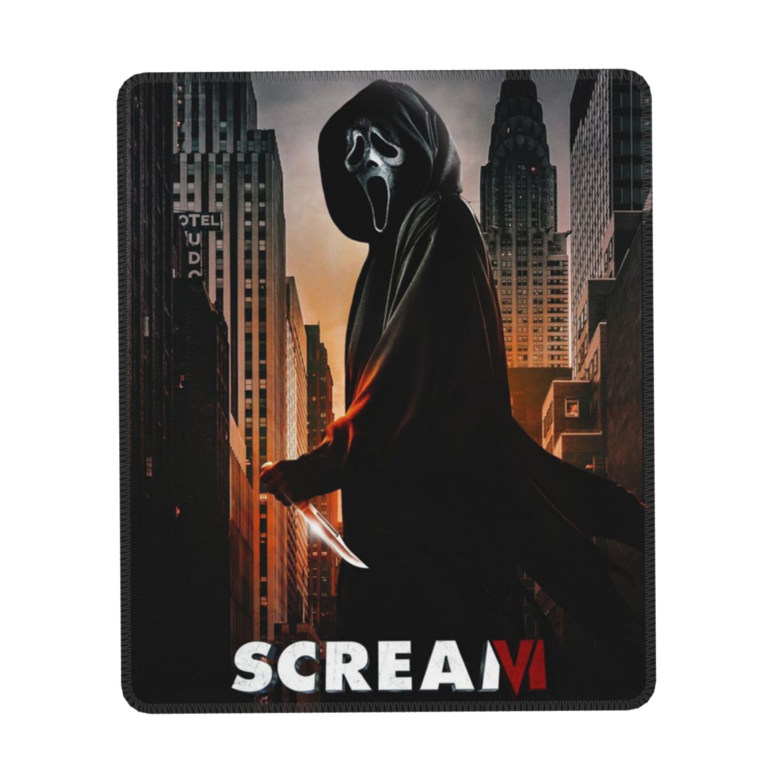 Scream Movie Mouse Pad Non-Slip Rubber Base Mousepad Desktop Notebook ...