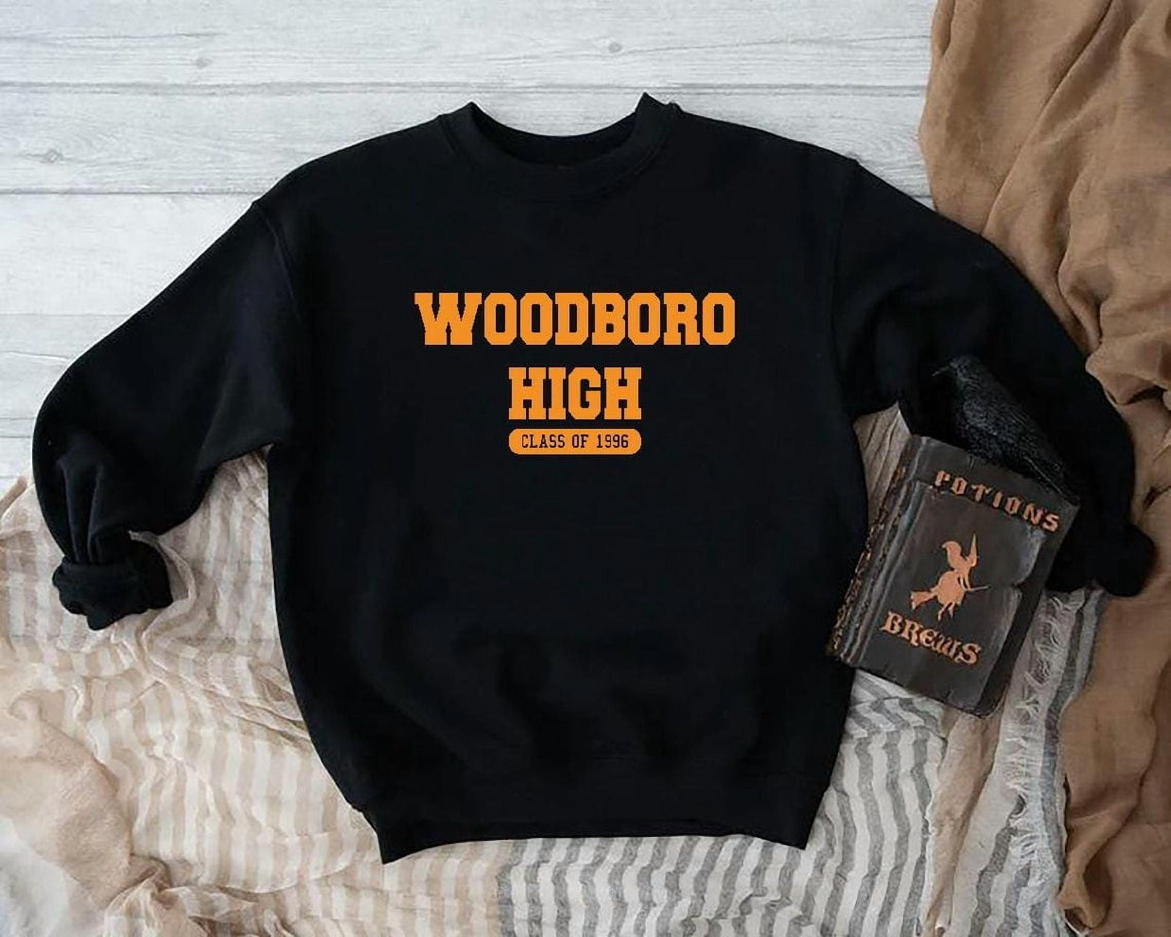 Scream Movie Sweatshirt, Woodsboro High Sweater, Horror Movie Lover S ...