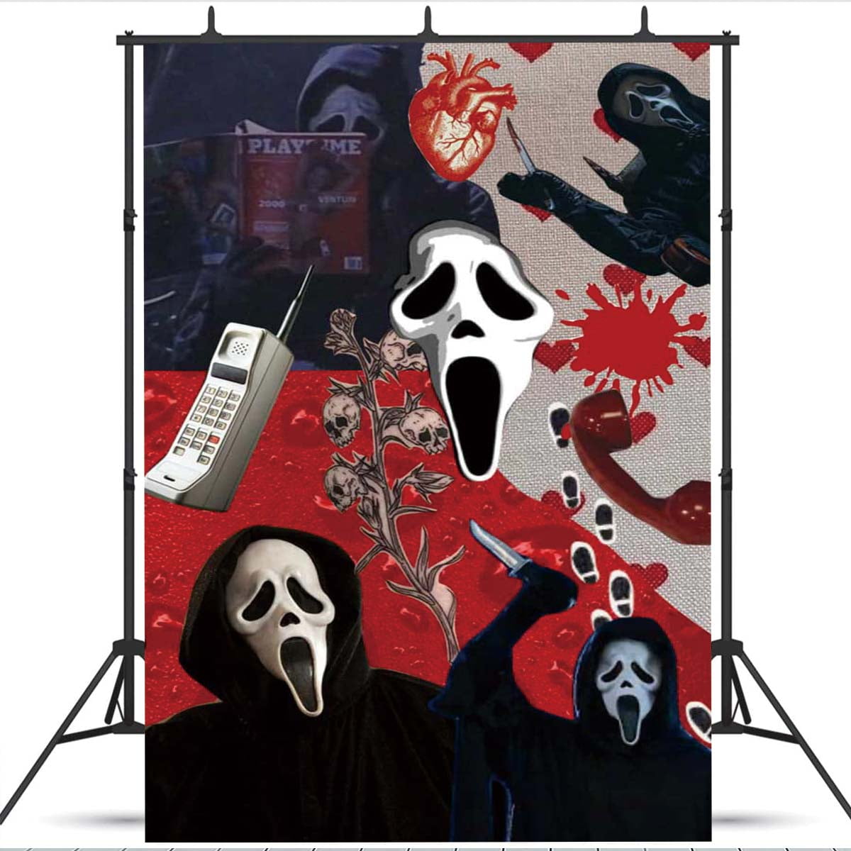 Scream Movie school Background Wall Decor Taspestry Poster Banner ...
