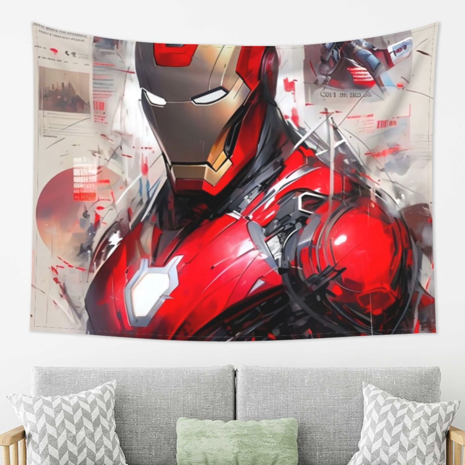 Scream Printed Decorative Tapestry For Living Room Or Bedroom Home ...