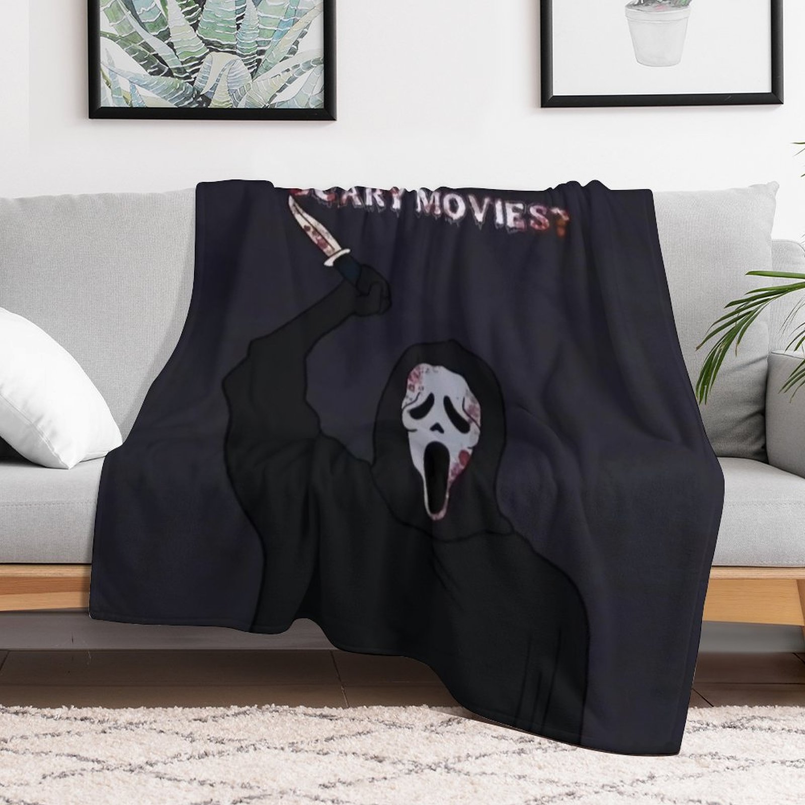 Scream Queen Size Blanket, Gifts for Girls And Boys, Super Soft ...
