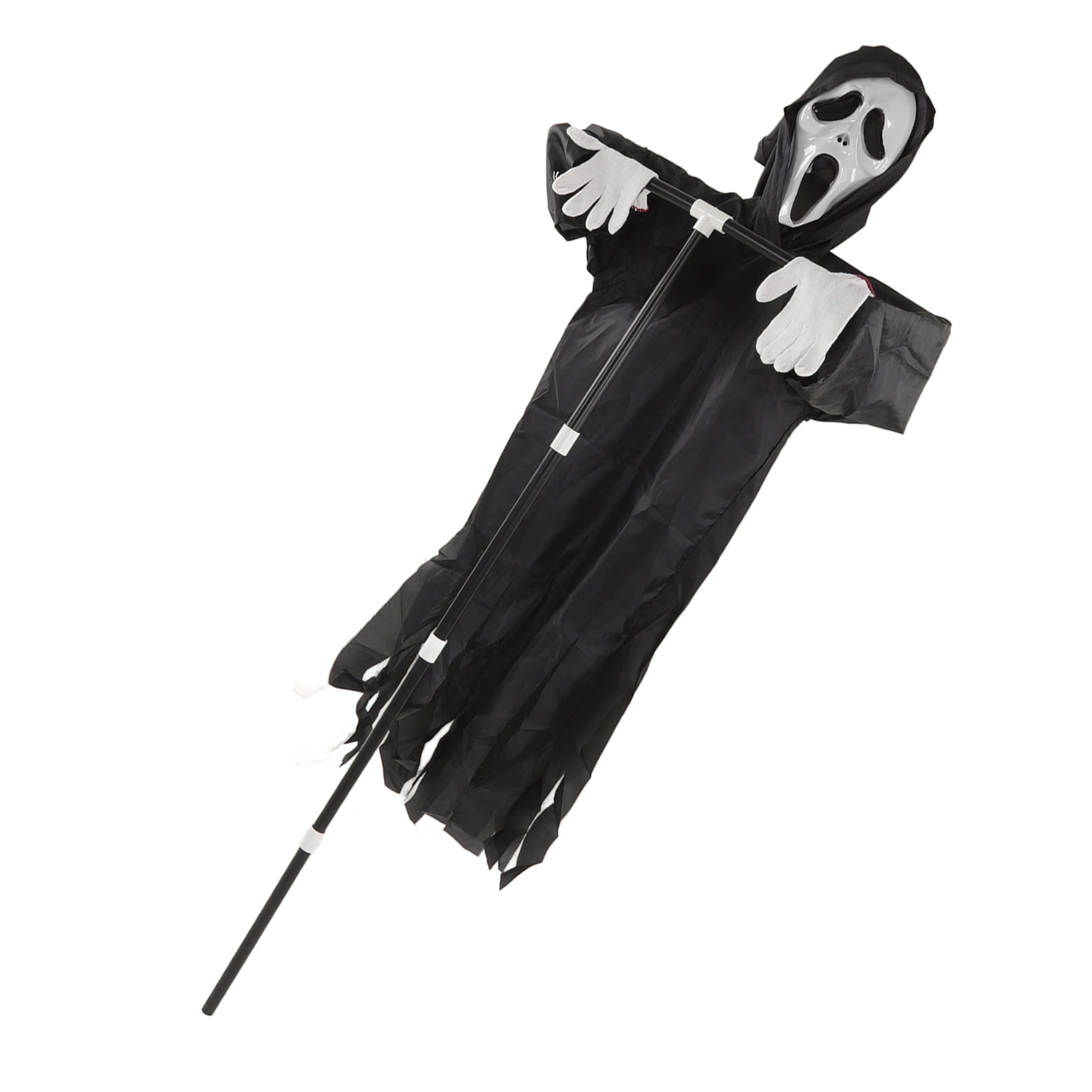 Scream Scarecrow,Polyester PVC with Detachable Pole Garden Ghostface ...