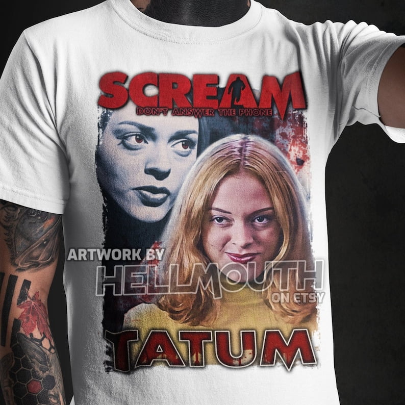 Scream Tatum Riley T-Shirt - Rose McGowan. Men's & Women's all sizes ...