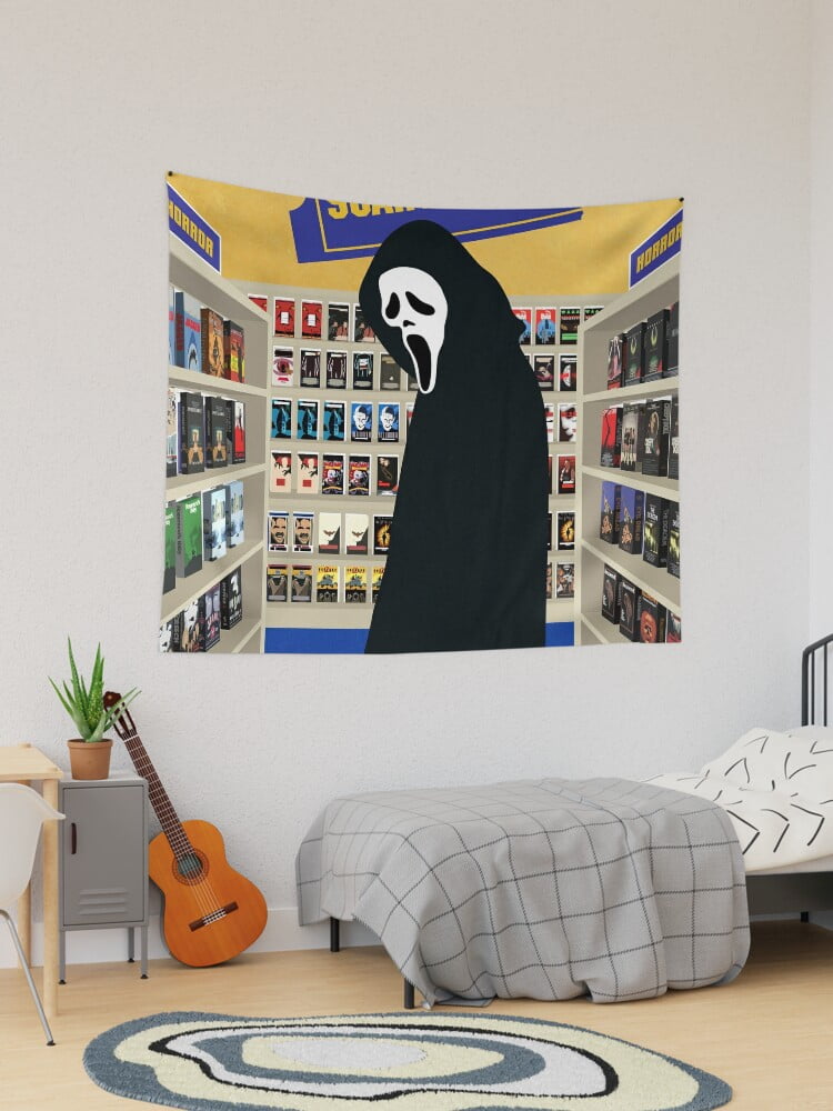 Scream VHS Tapestry Tapestries Wall Decor Backdrop for Living Room ...