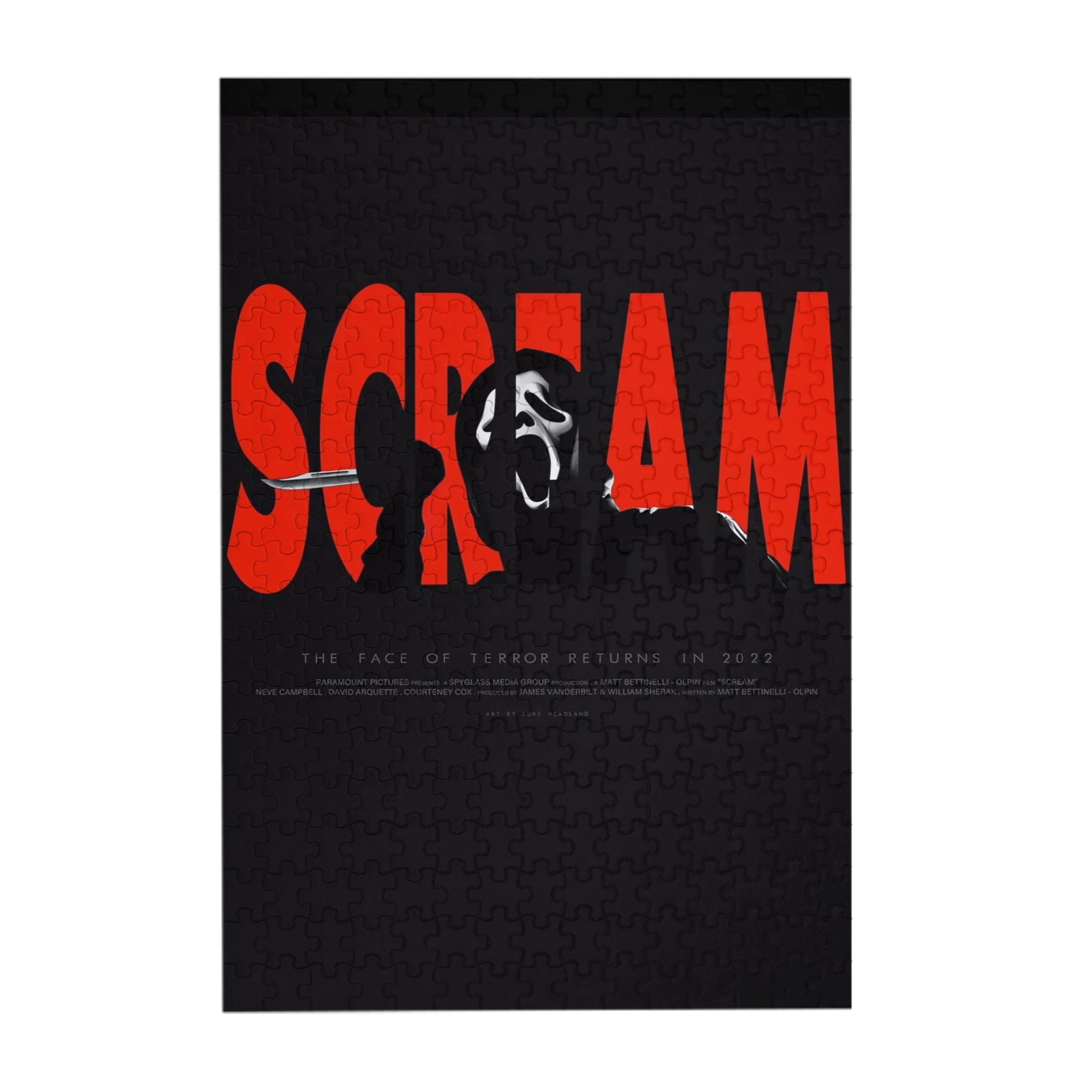 Scream VI 300 Piece Puzzles For Adults And Kids, Wooden Jigsaw Puzzle ...