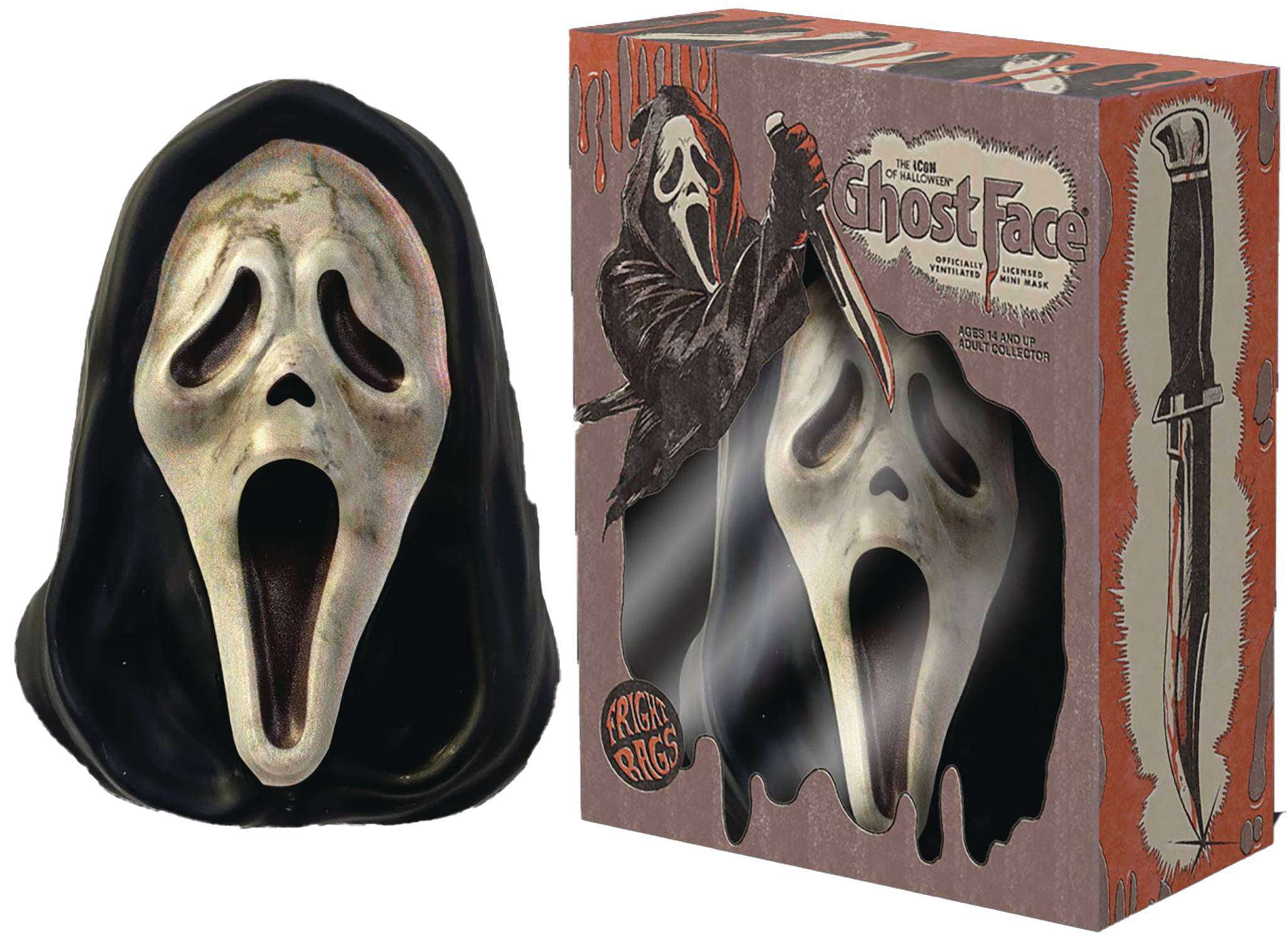 Scream VI Ghost Face Mini Mask (Aged Version) - Walmart.com