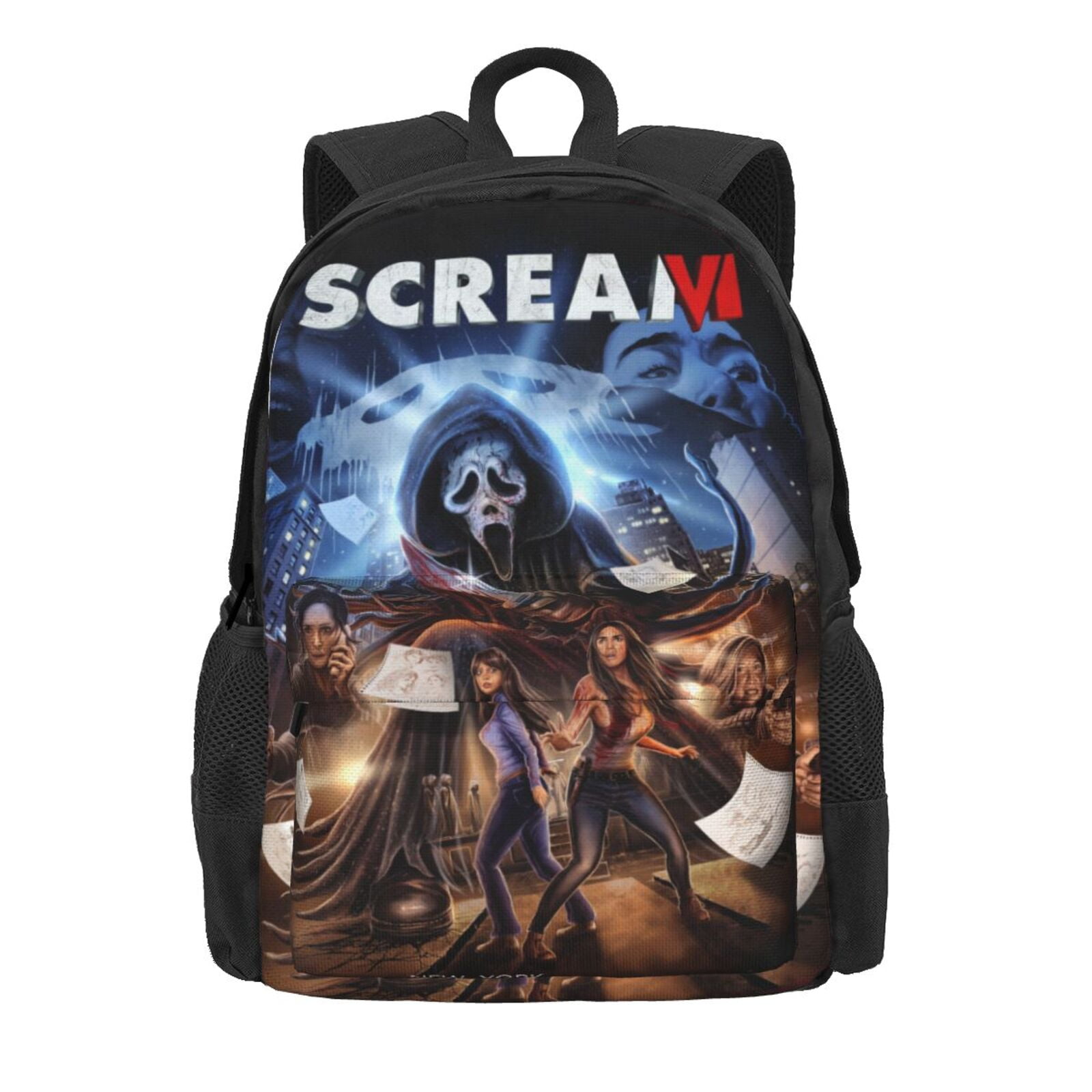Scream VI Ghostface Backpack Lightweight Daypack Large Capacity School ...