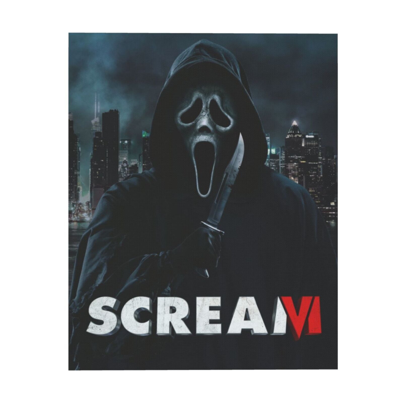 Scream VI Ghostface Canvas Decorative Poster Art Picture Painting ...