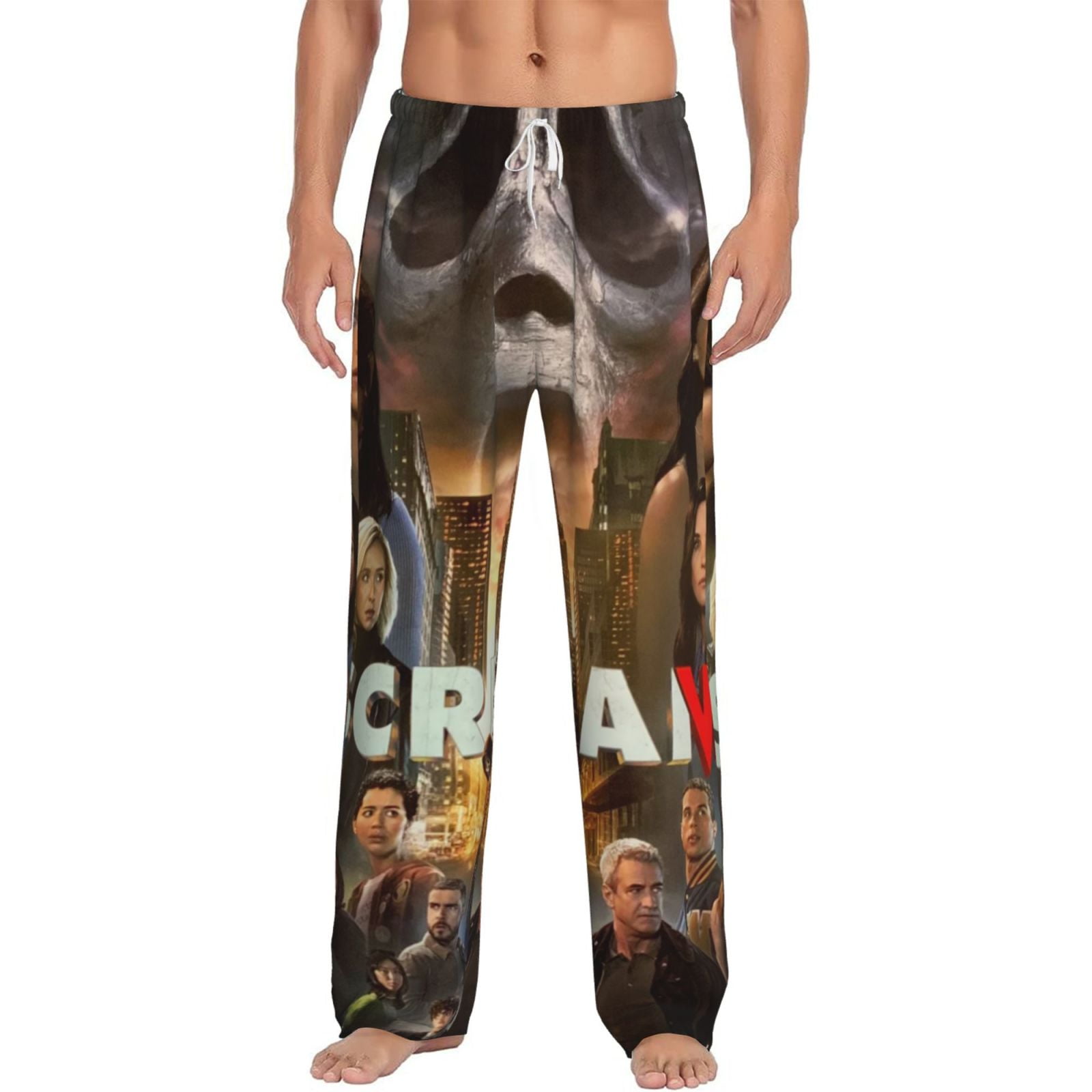 Scream VI Ghostface Scary Men's Pajama Pants Lounge Fashion Cozy Daily ...
